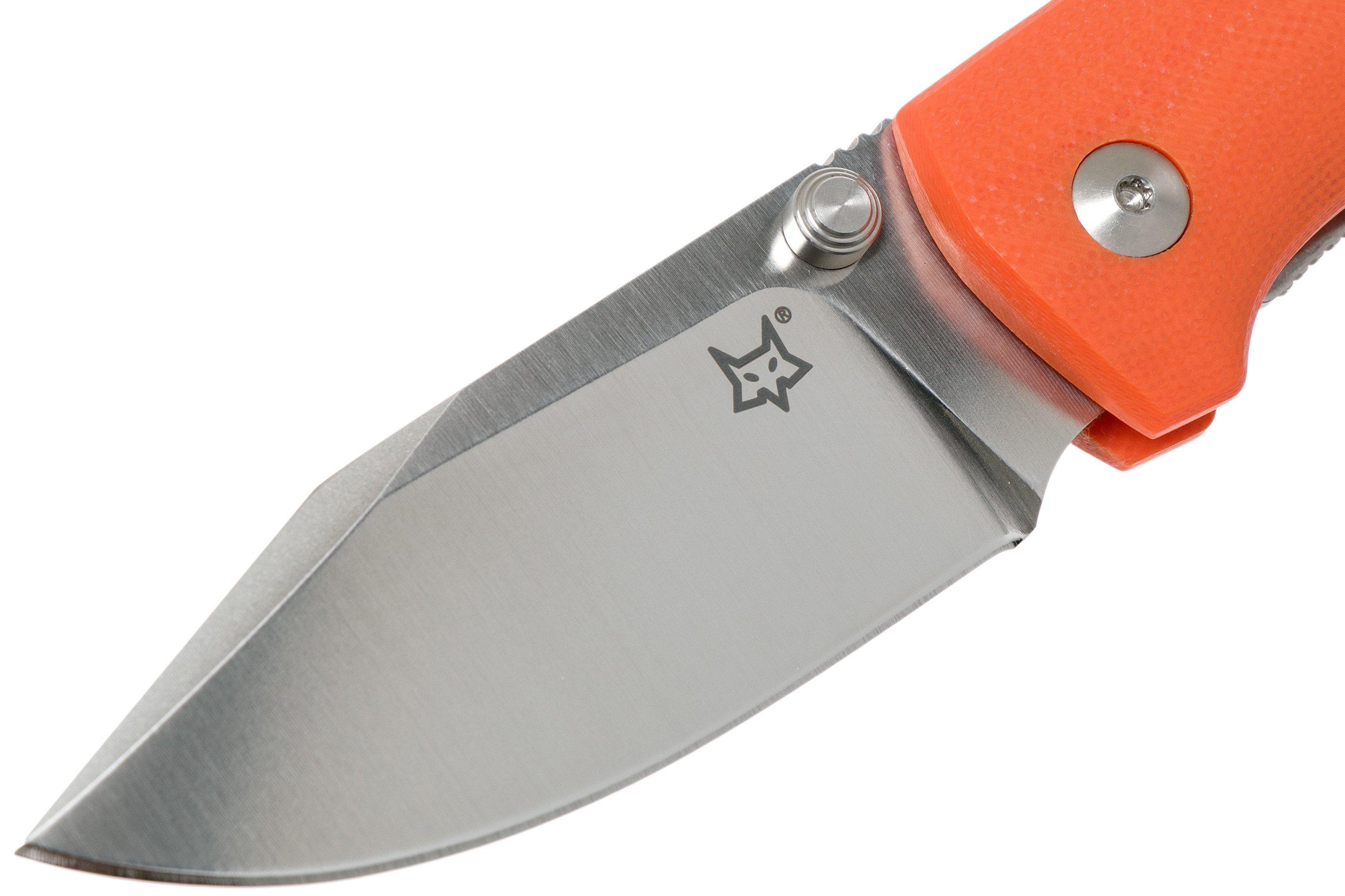 Fox TUR FX-523OR, Orange pocket knife, Jesper Voxnaes design ...