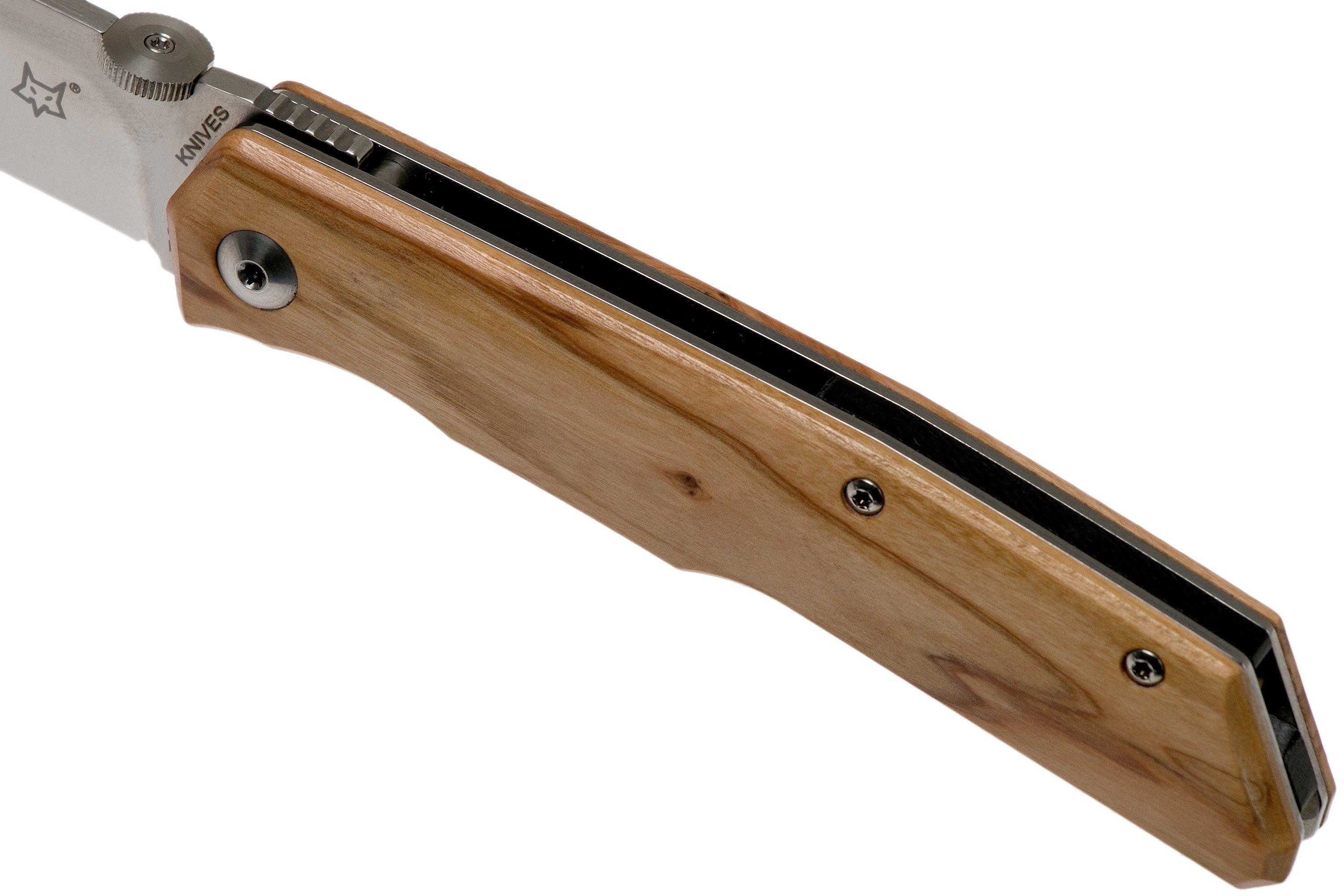 Fox Terzuola Folder FO FX-525OL Olive pocket knife, Bob Terzuola design ...