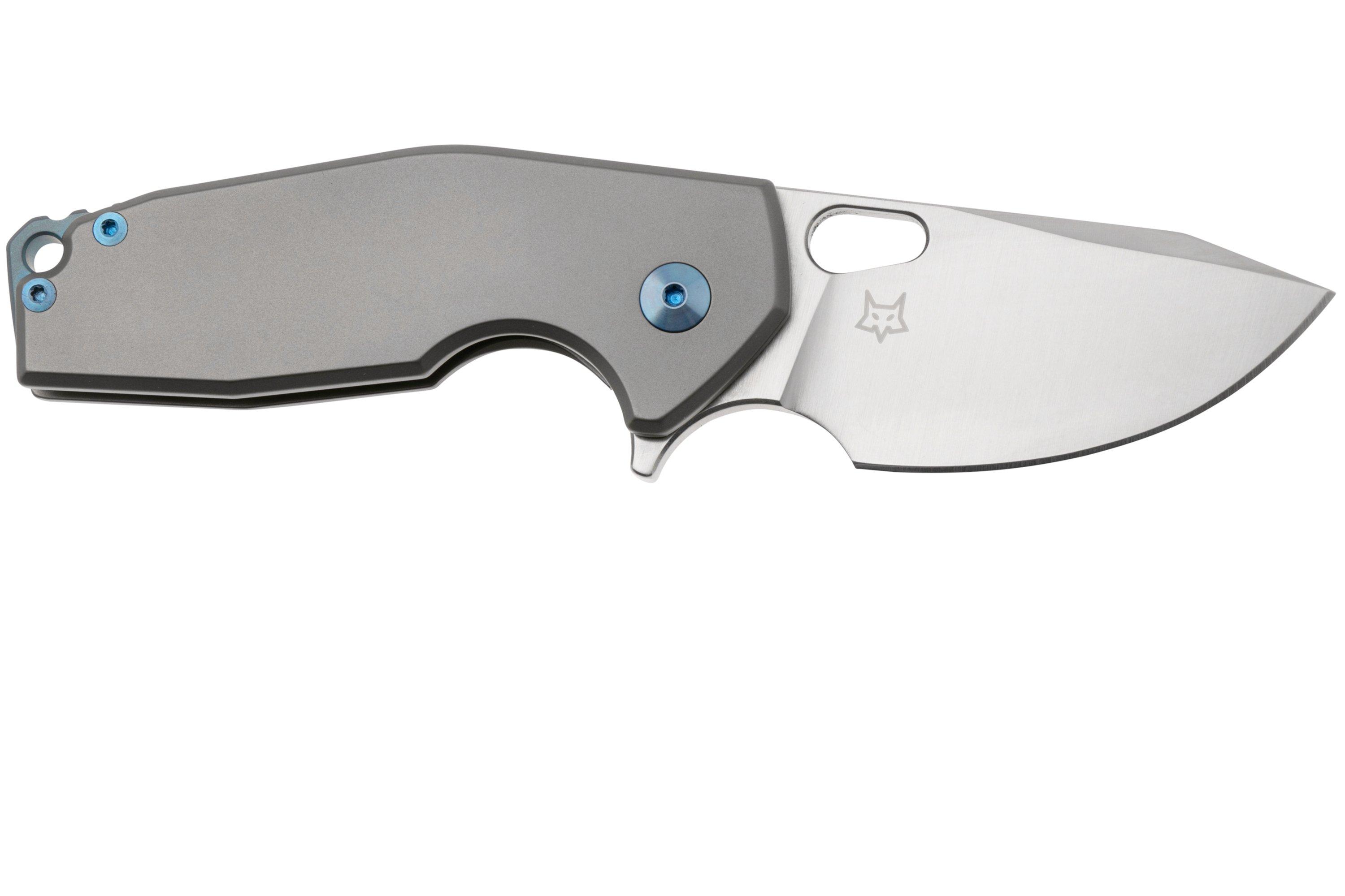 Fox Knives Suru Left Handed FX-526-SXTIBL Satin M390, Bead Blasted ...