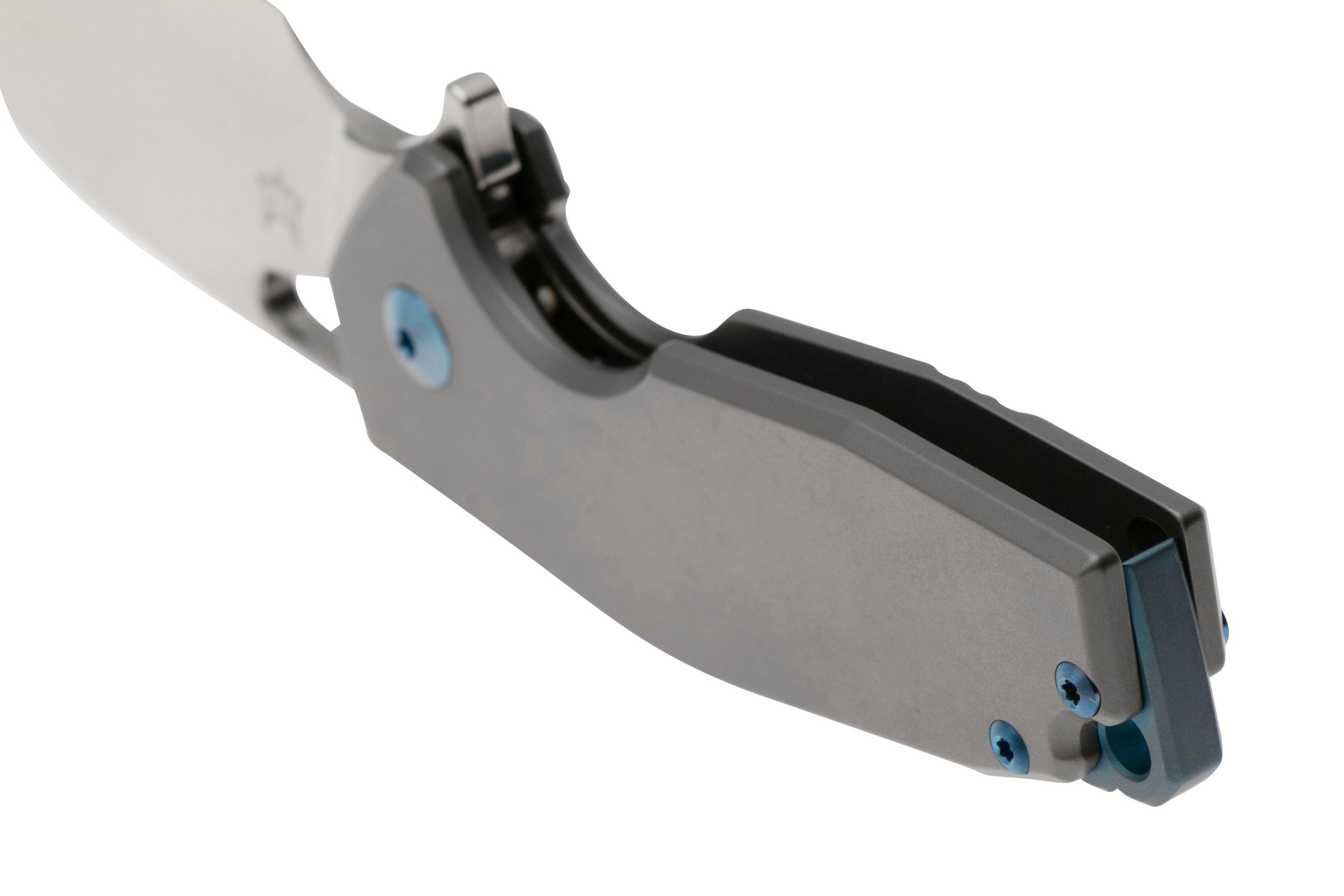 Fox Knives Suru Left Handed FX-526-SXTIBL Satin M390, Bead Blasted ...