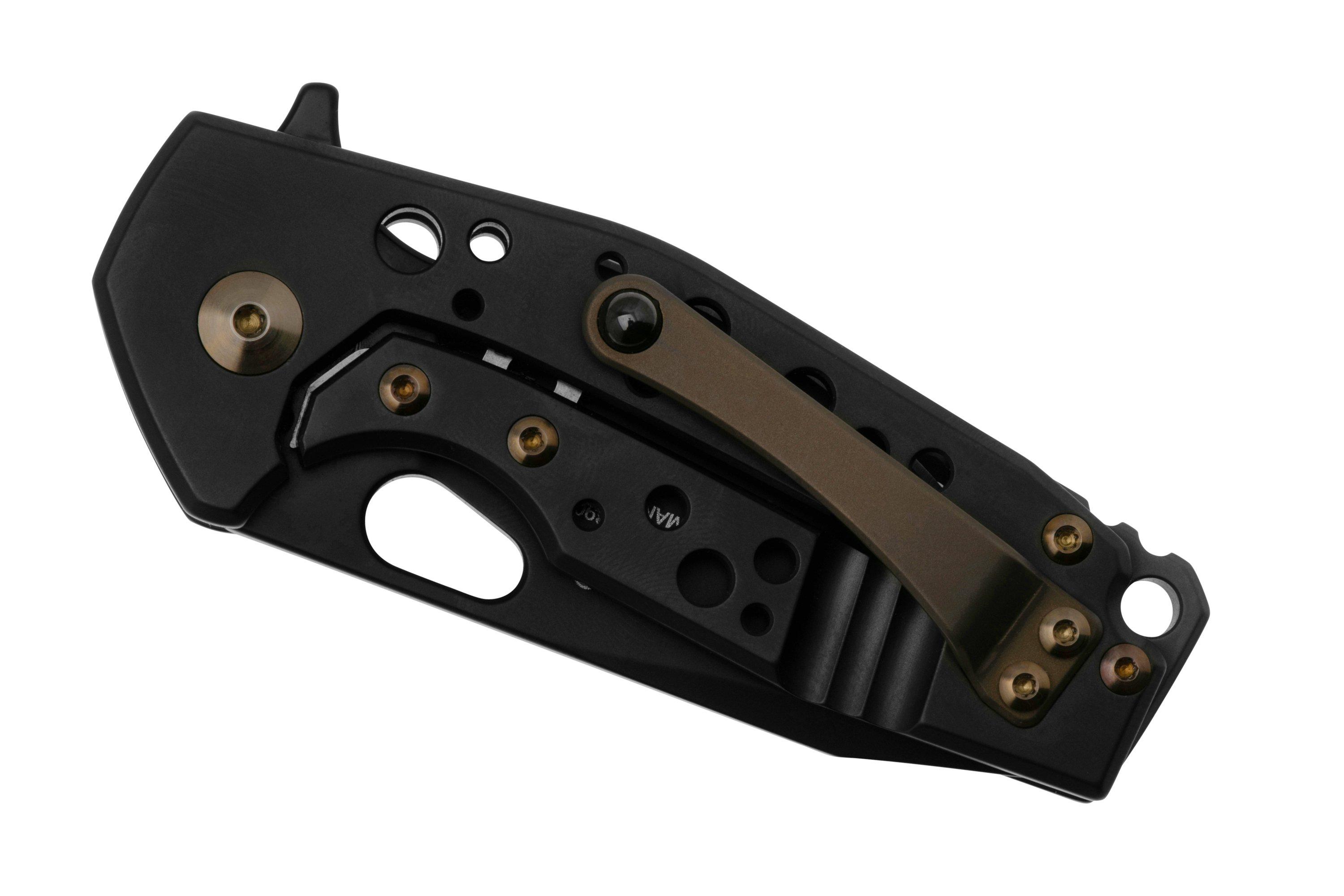 Nóż składany Fox Knives Suru FX-526 SX TIBR M390 Black PVD, Black PVD ...