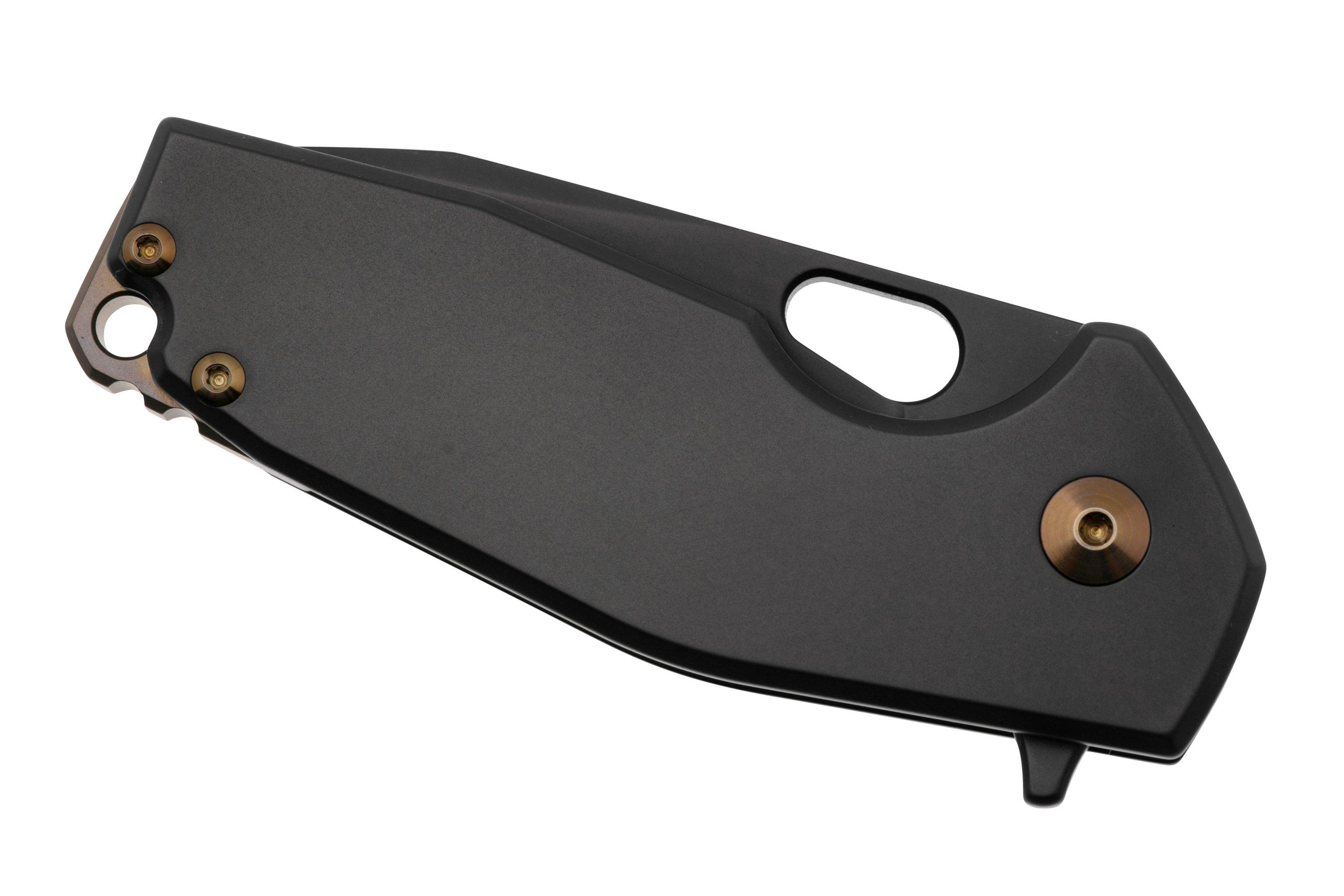 FOX Knives Suru FX-526-TIBB, M390 Black PVD, Titanium Black PVD, zakmes ...