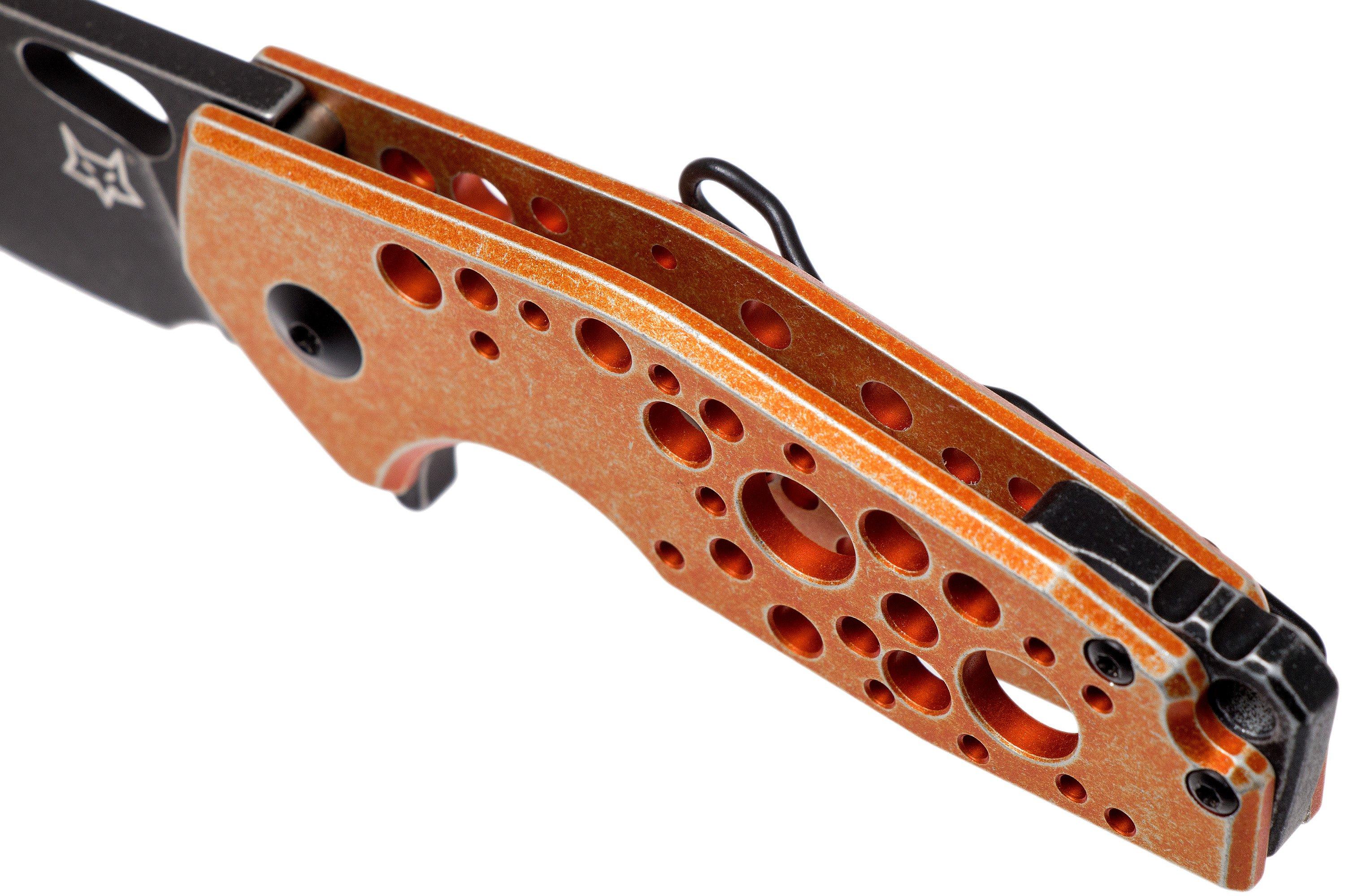 Fox Suru Alu Orange FX-526ALO pocket knife, Jesper Voxnaes design ...