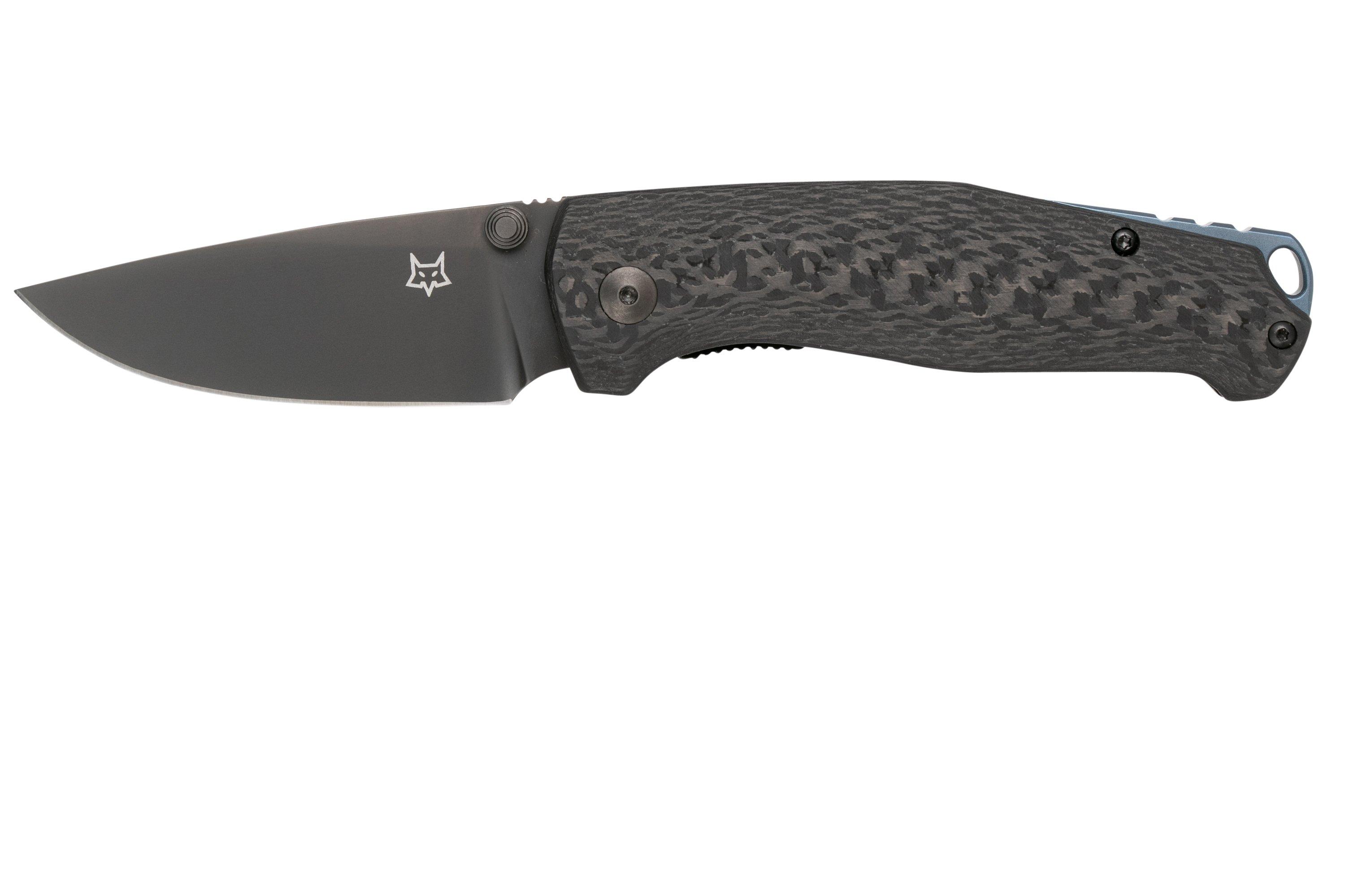 Fox TUR FX-528B black pocket knife, Jesper Voxnaes design ...