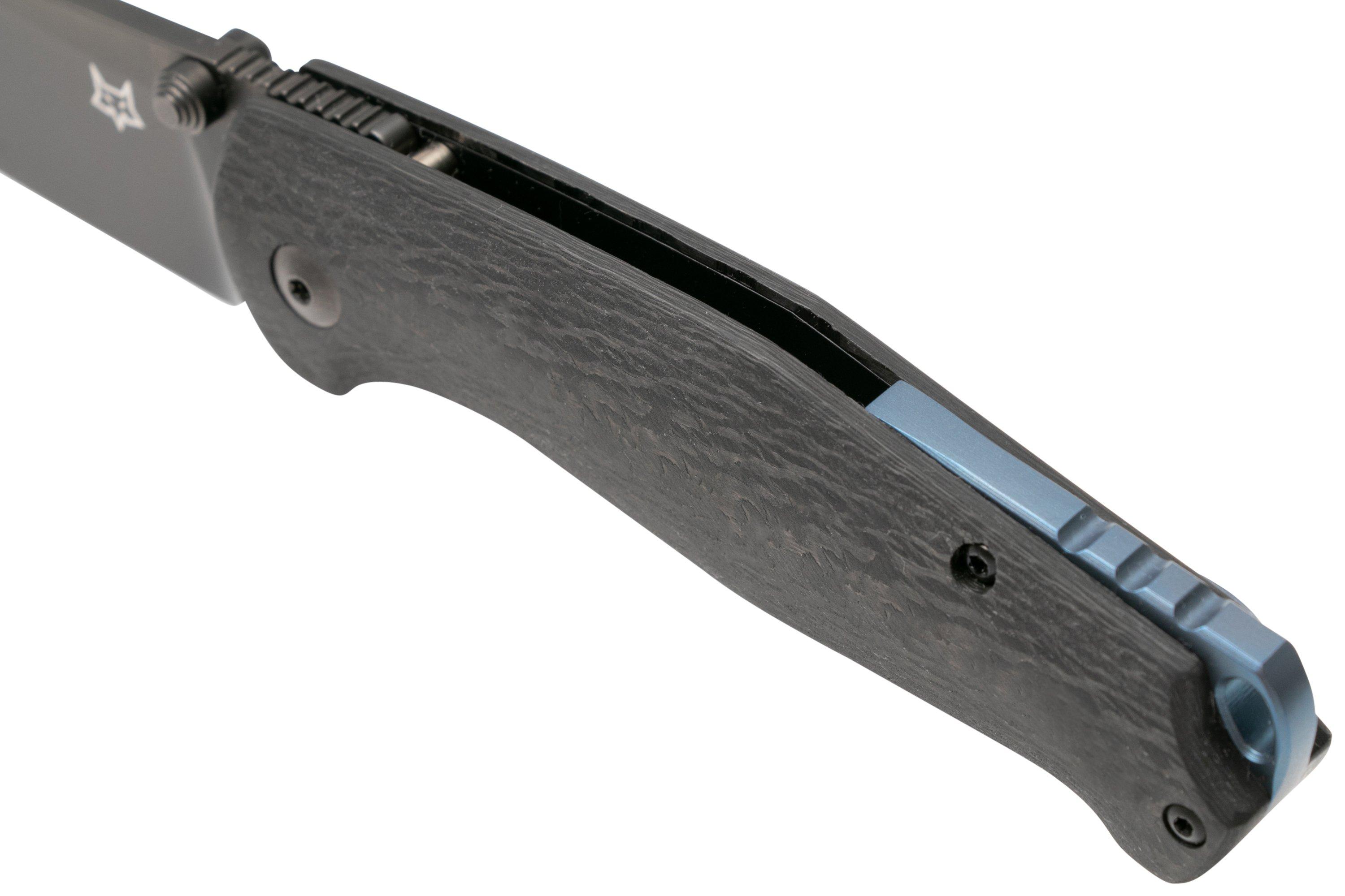 Fox TUR FX-528B black pocket knife, Jesper Voxnaes design ...