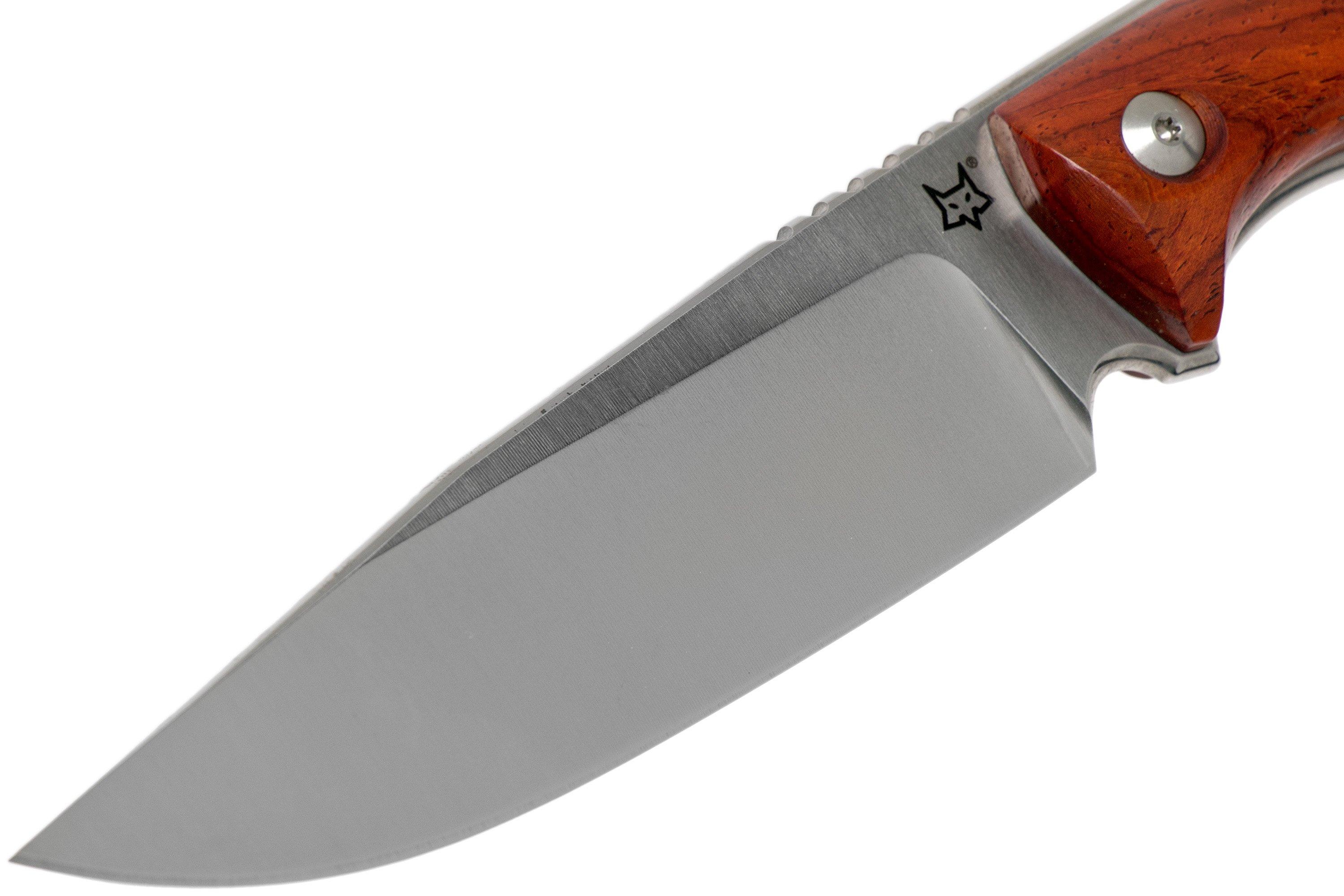 Fox TUR FX-529CB Cocobolo fixed knife, Jesper Voxnaes design ...