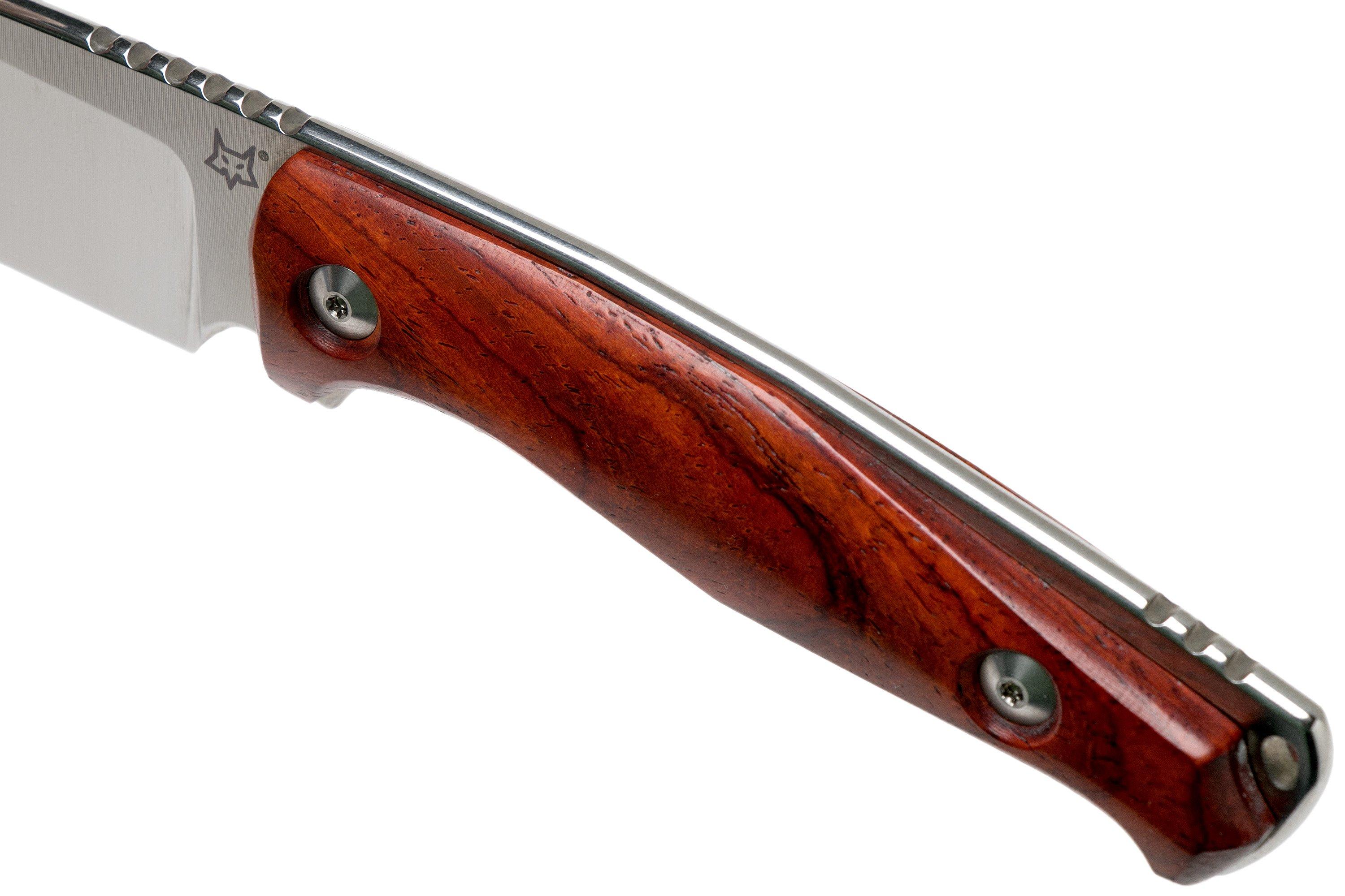 Fox TUR FX-529CB Cocobolo fixed knife, Jesper Voxnaes design ...