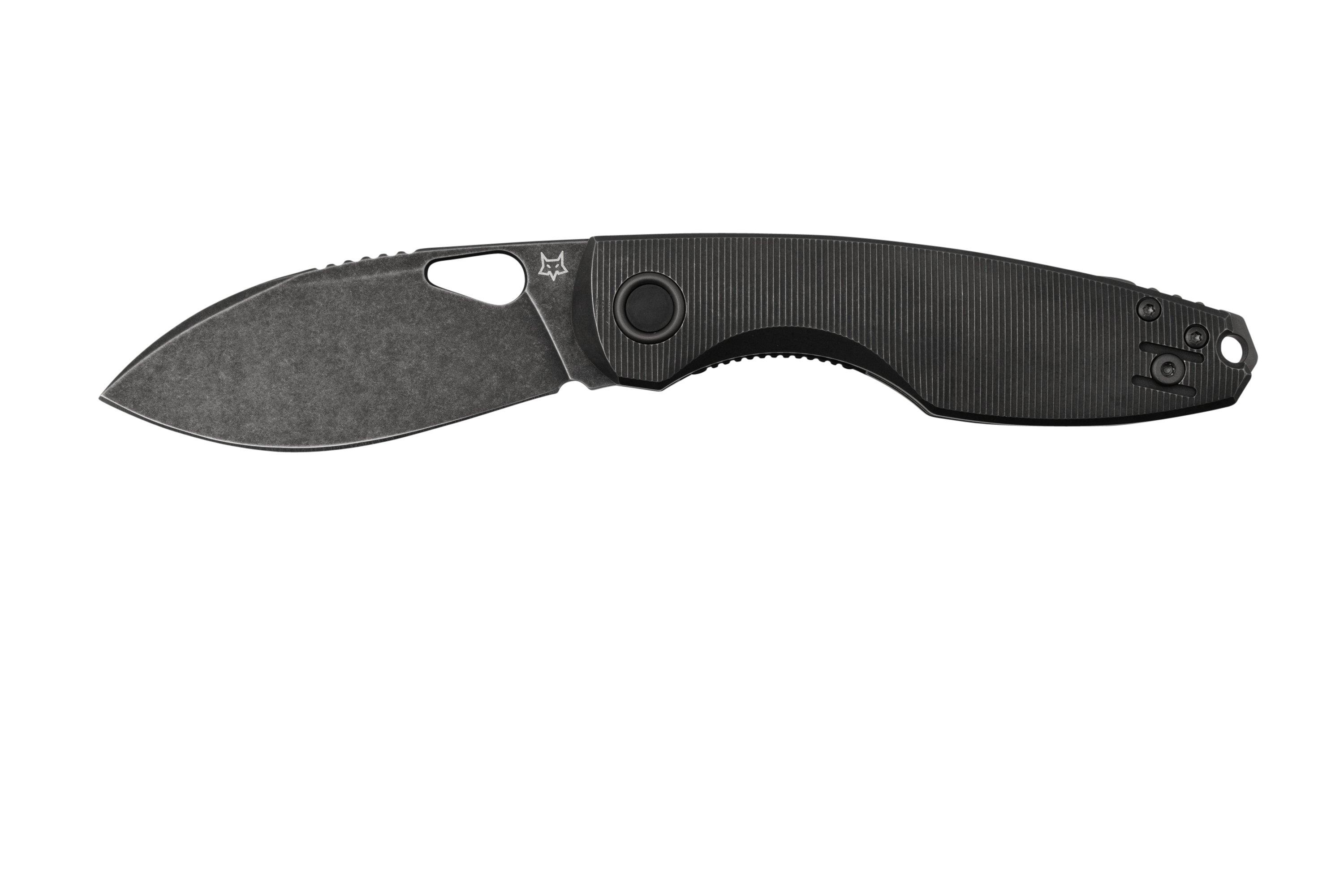 Fox Chilin FX-530-TIDSW PVD Black Stonewashed M398, Black Titanium ...