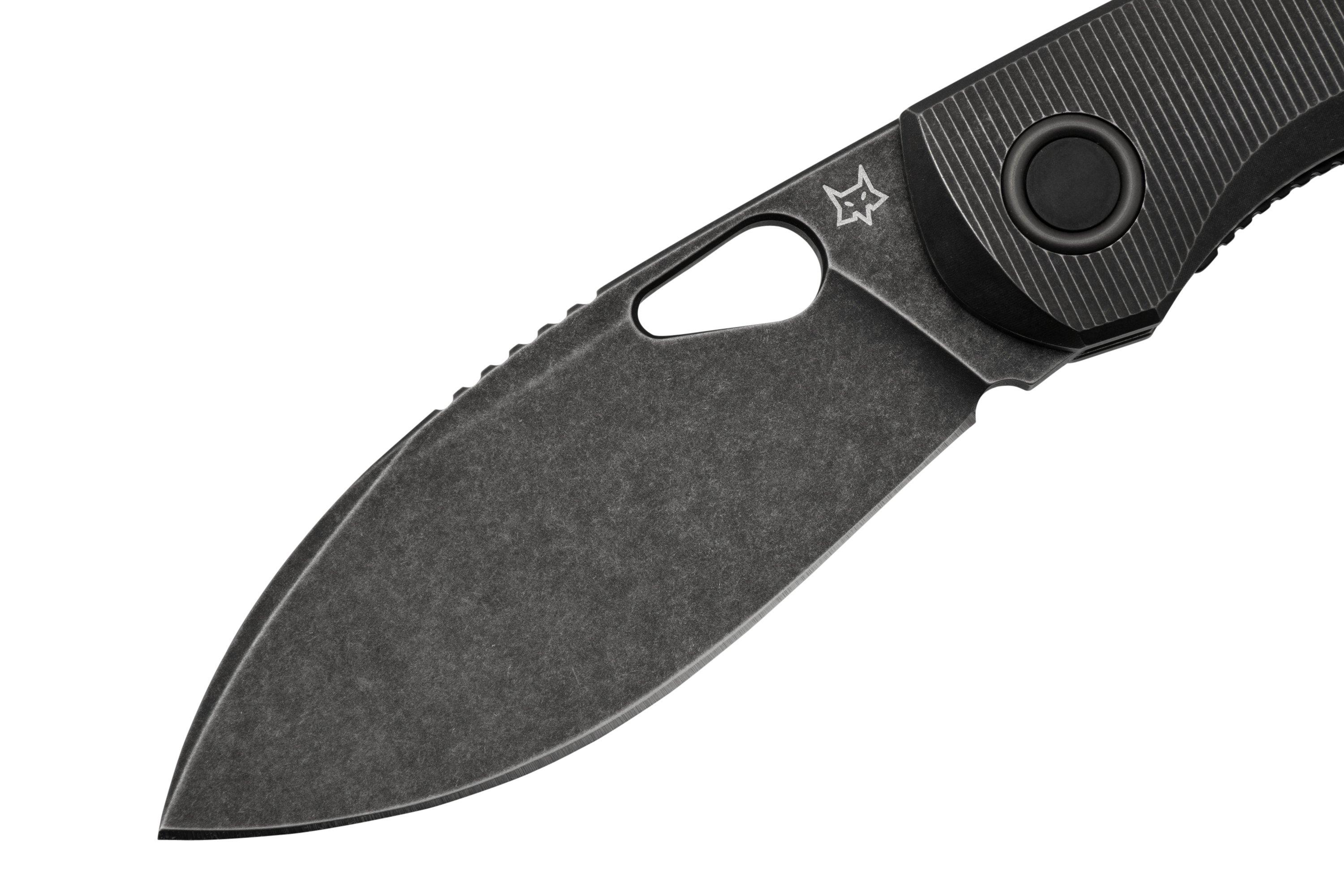 Fox Chilin FX-530-TIDSW PVD Black Stonewashed M398, Black Titanium ...