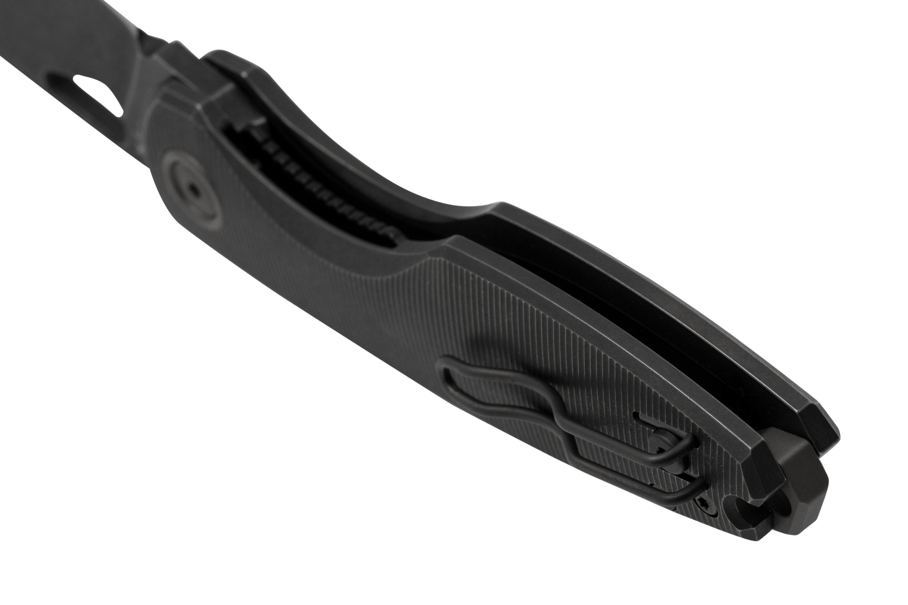 Fox Chilin FX-530-TIDSW PVD Black Stonewashed M398, Black Titanium ...