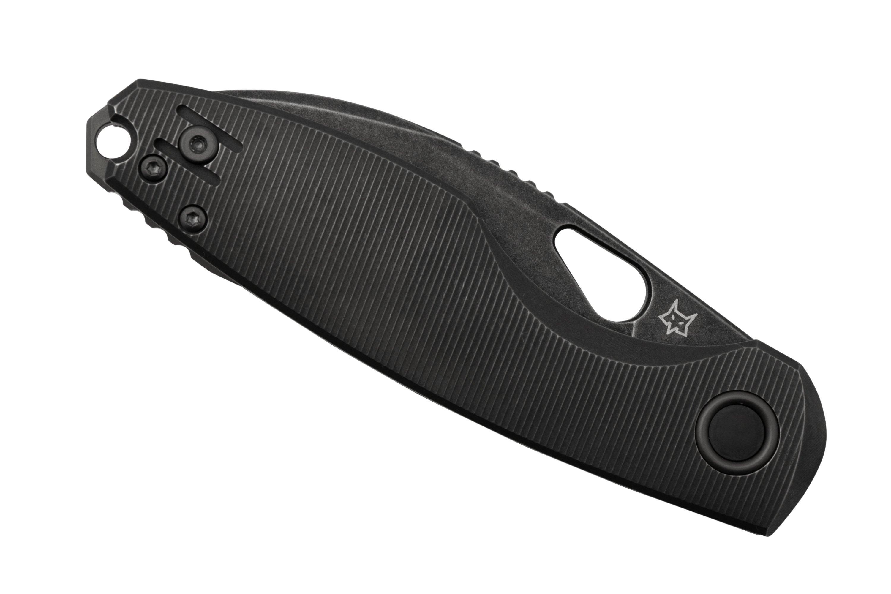 Fox Chilin FX-530-TIDSW PVD Black Stonewashed M398, Black Titanium ...