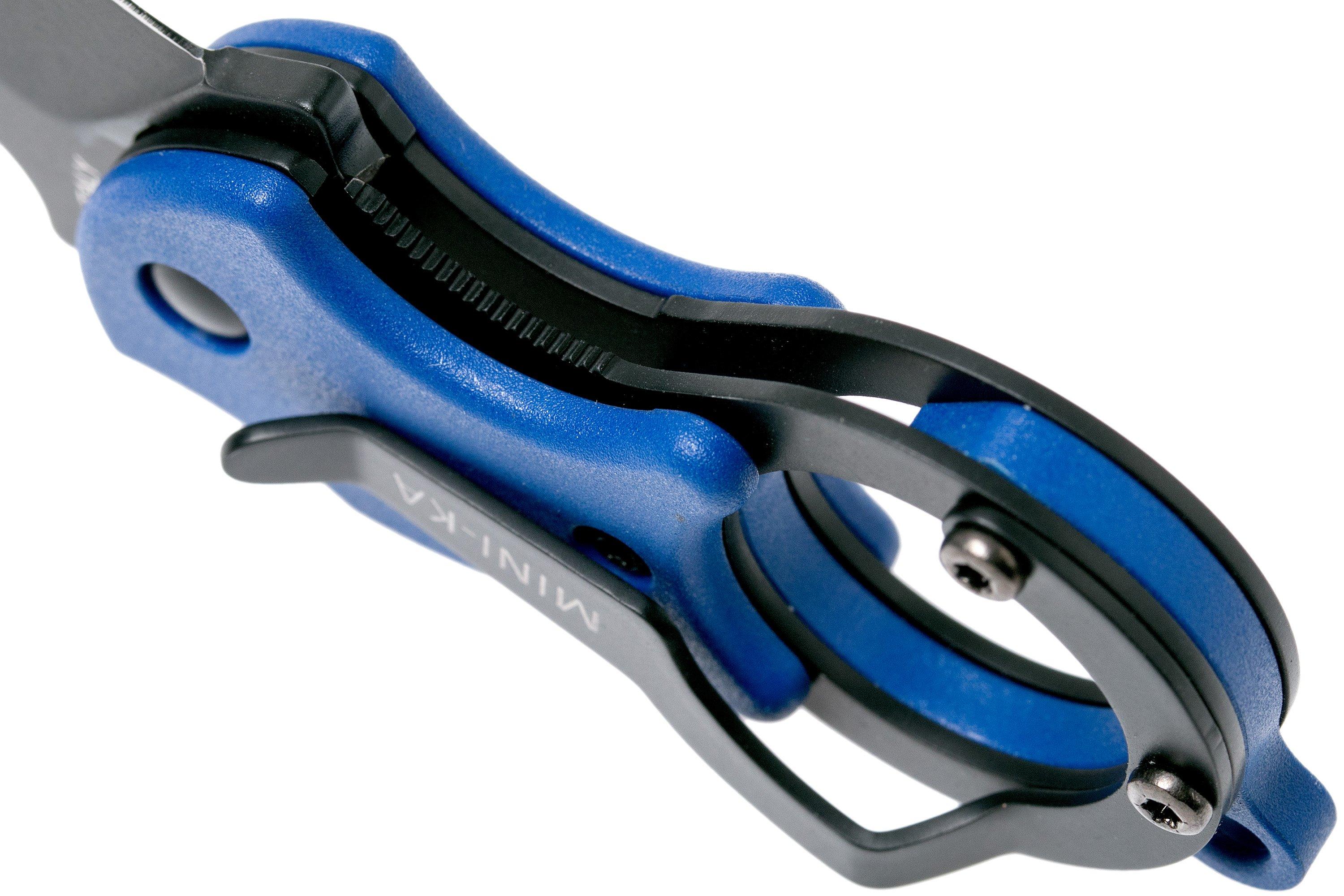 Fox Mini-KA FX-535BLB Blue & Black, karambit keychain knife ...