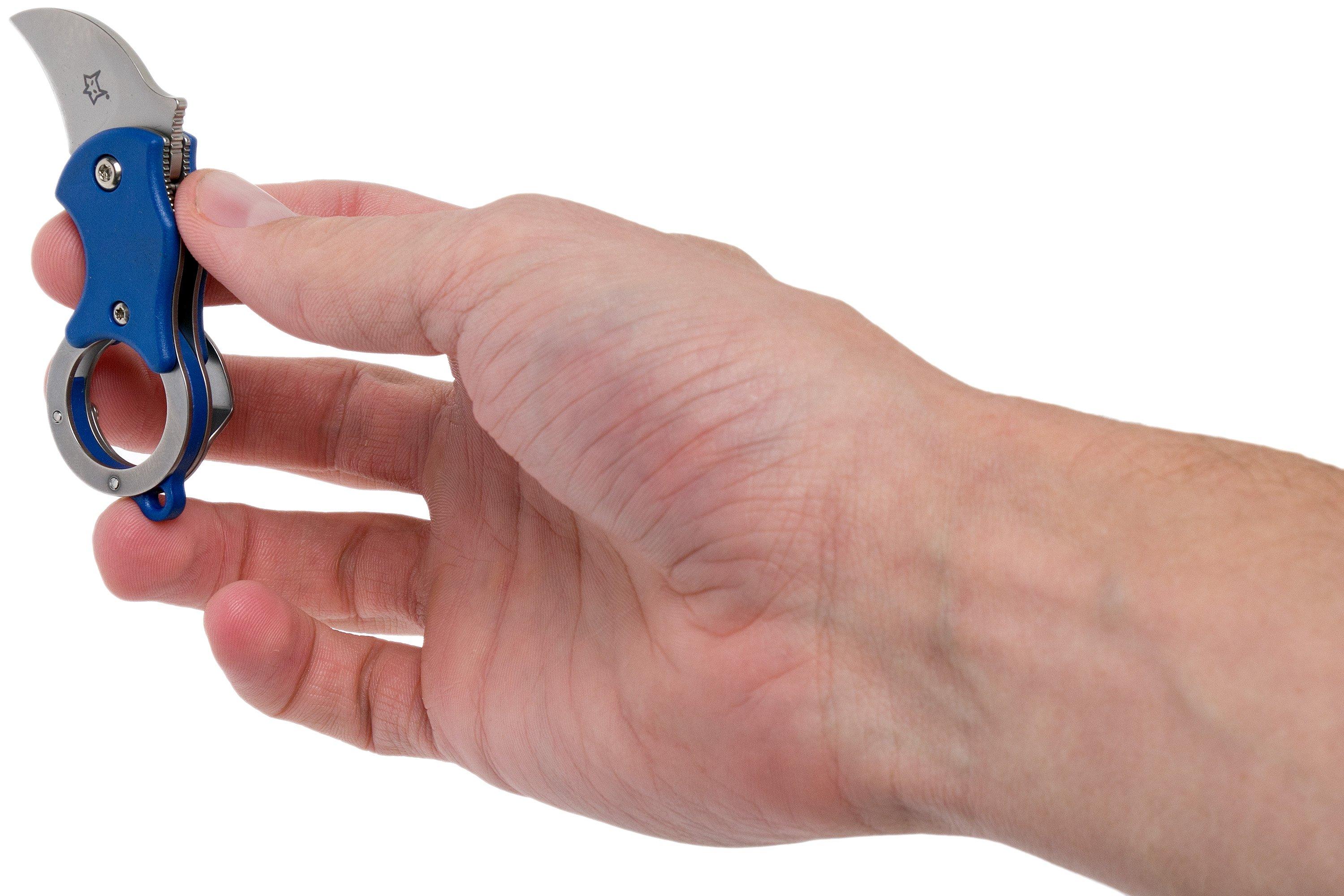 Fox Mini-KA FX-535BL Blue, karambit sleutelhangermes | Voordelig kopen ...