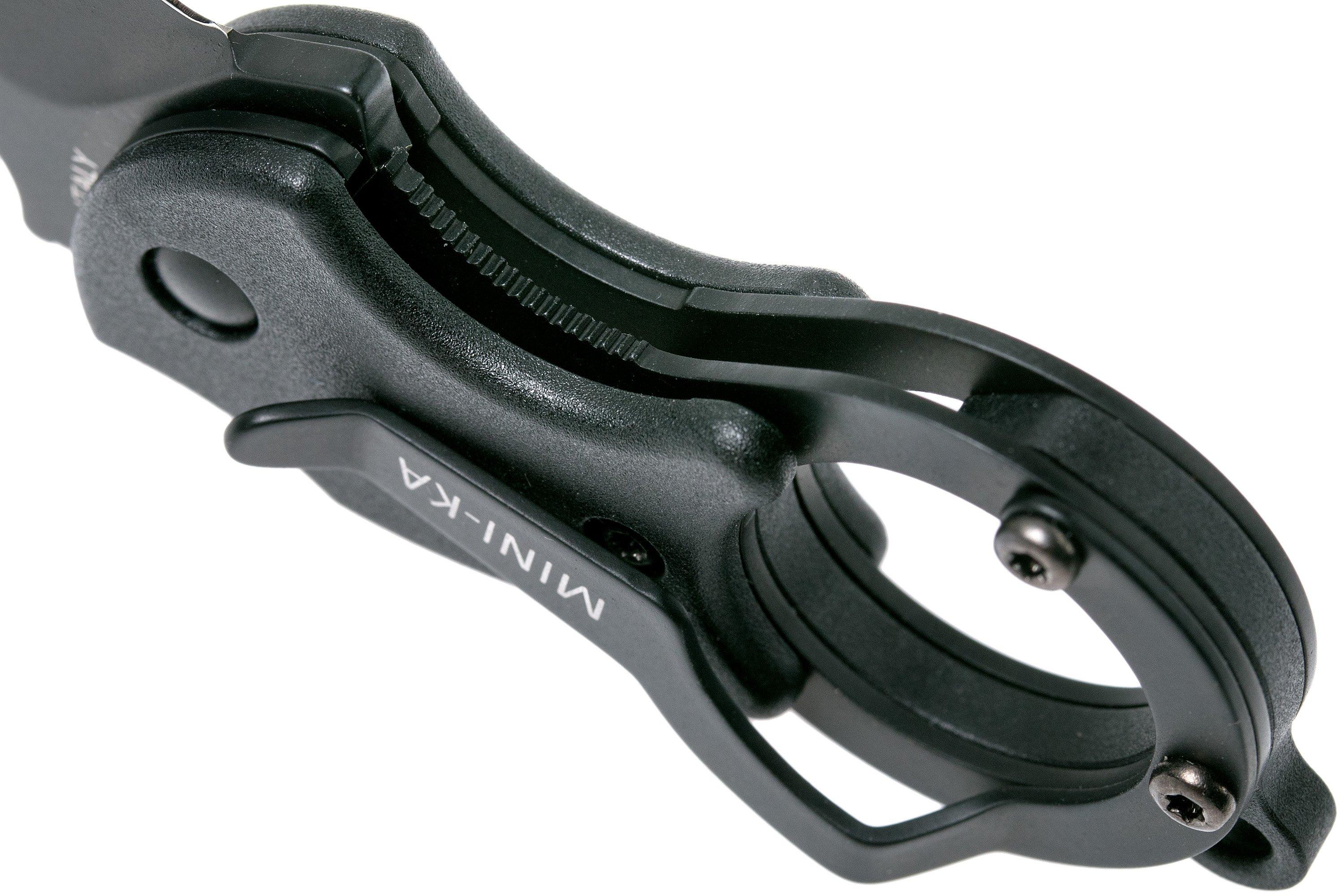 Fox Mini-Ka Folding Black w. Black Blade | Advantageously shopping at ...