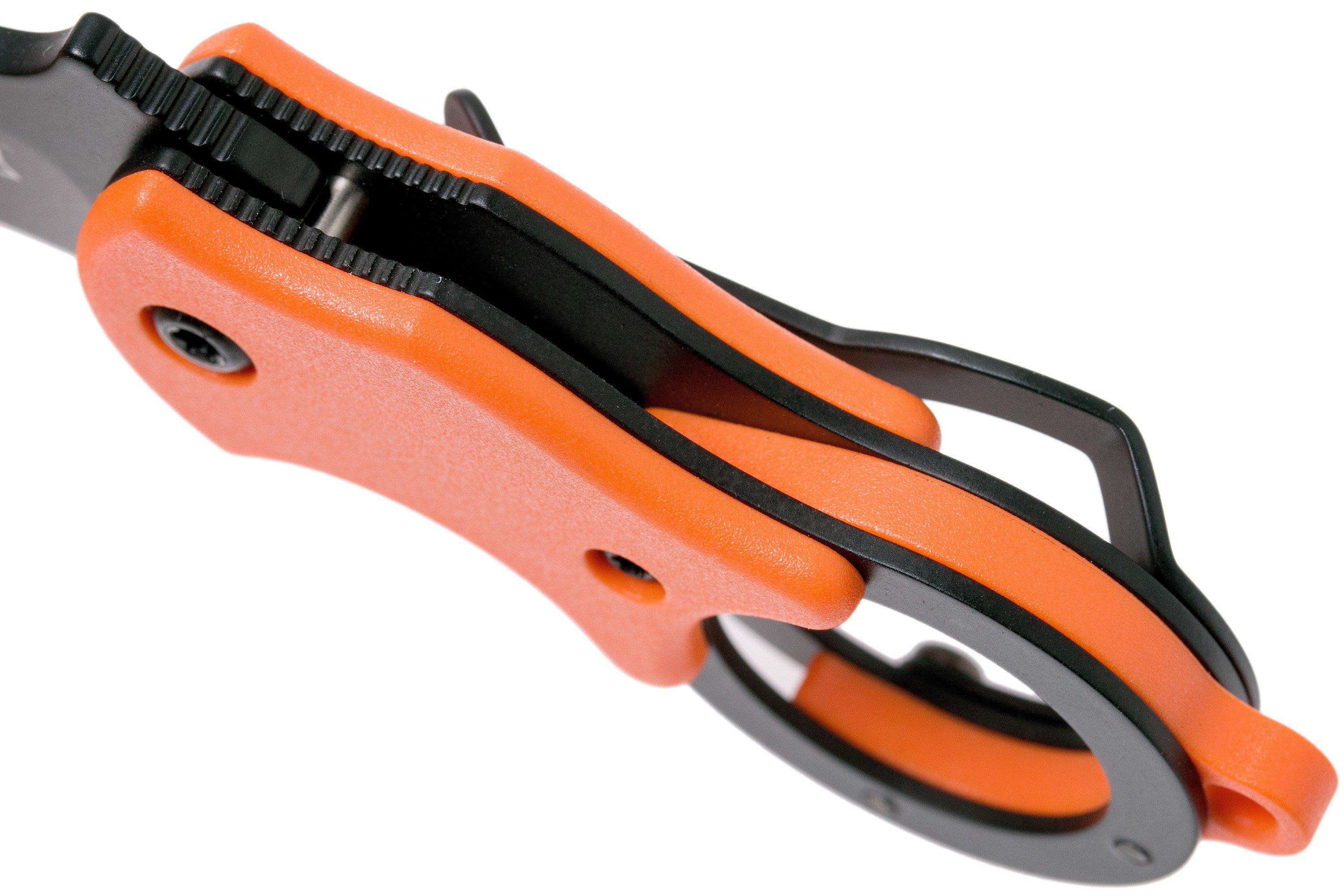 Fox Mini-KA FX-535OB Orange & Black, karambit keychain knife ...