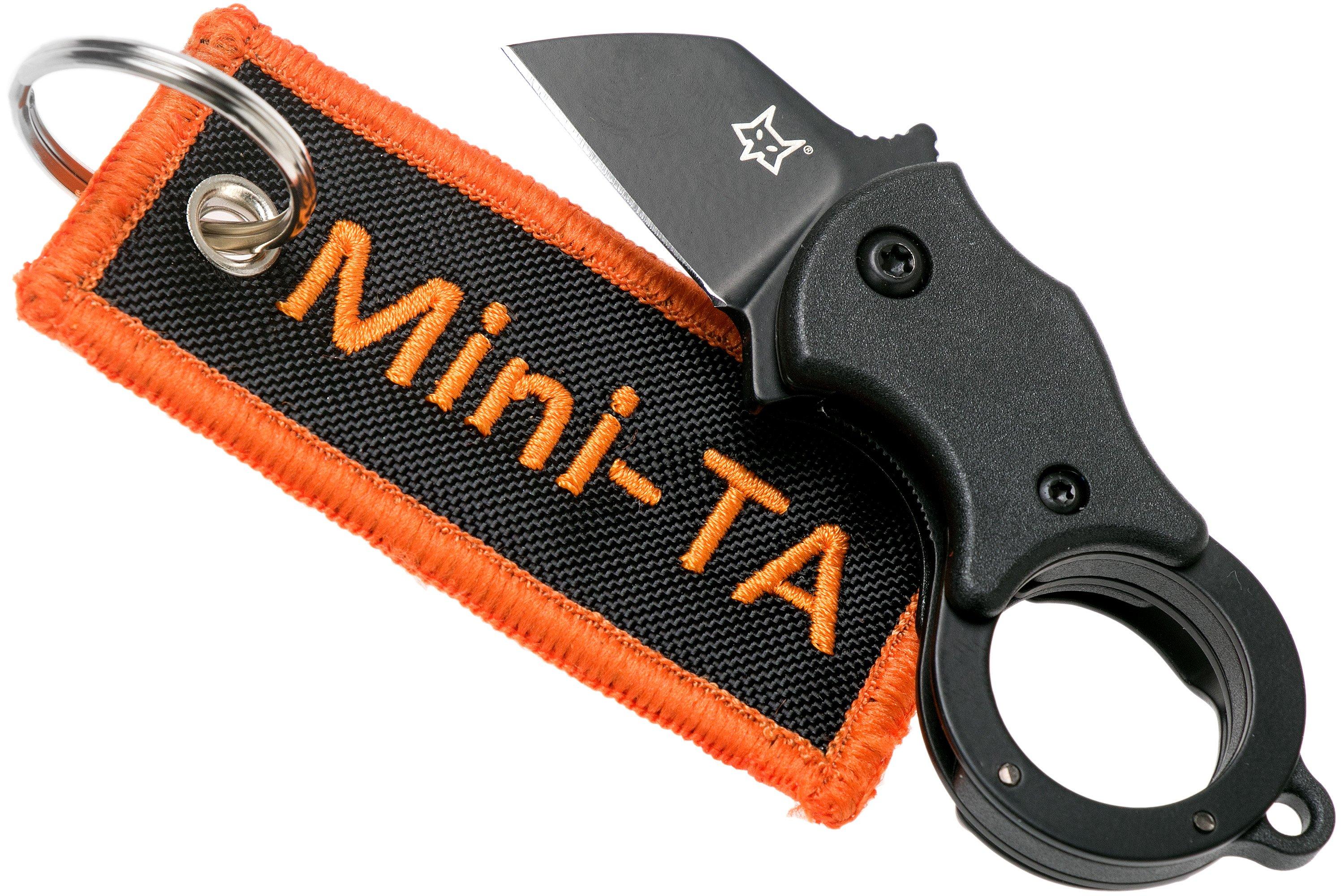 Fox Mini-TA FX-536B Black, keychain knife | Advantageously shopping at ...