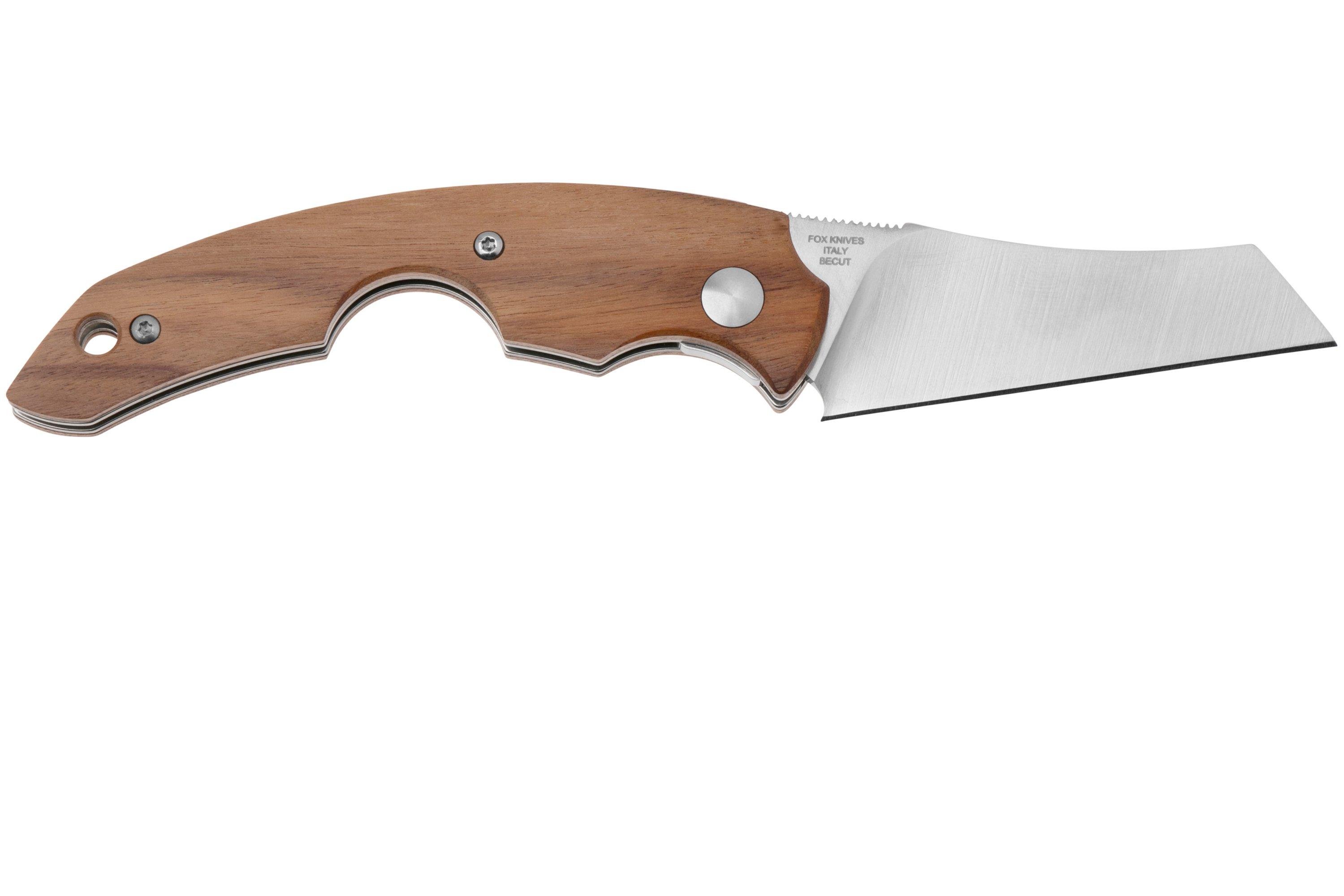 Fox Knives Virtus FX-541 ST, Santos Wood cigar-cutter knife ...