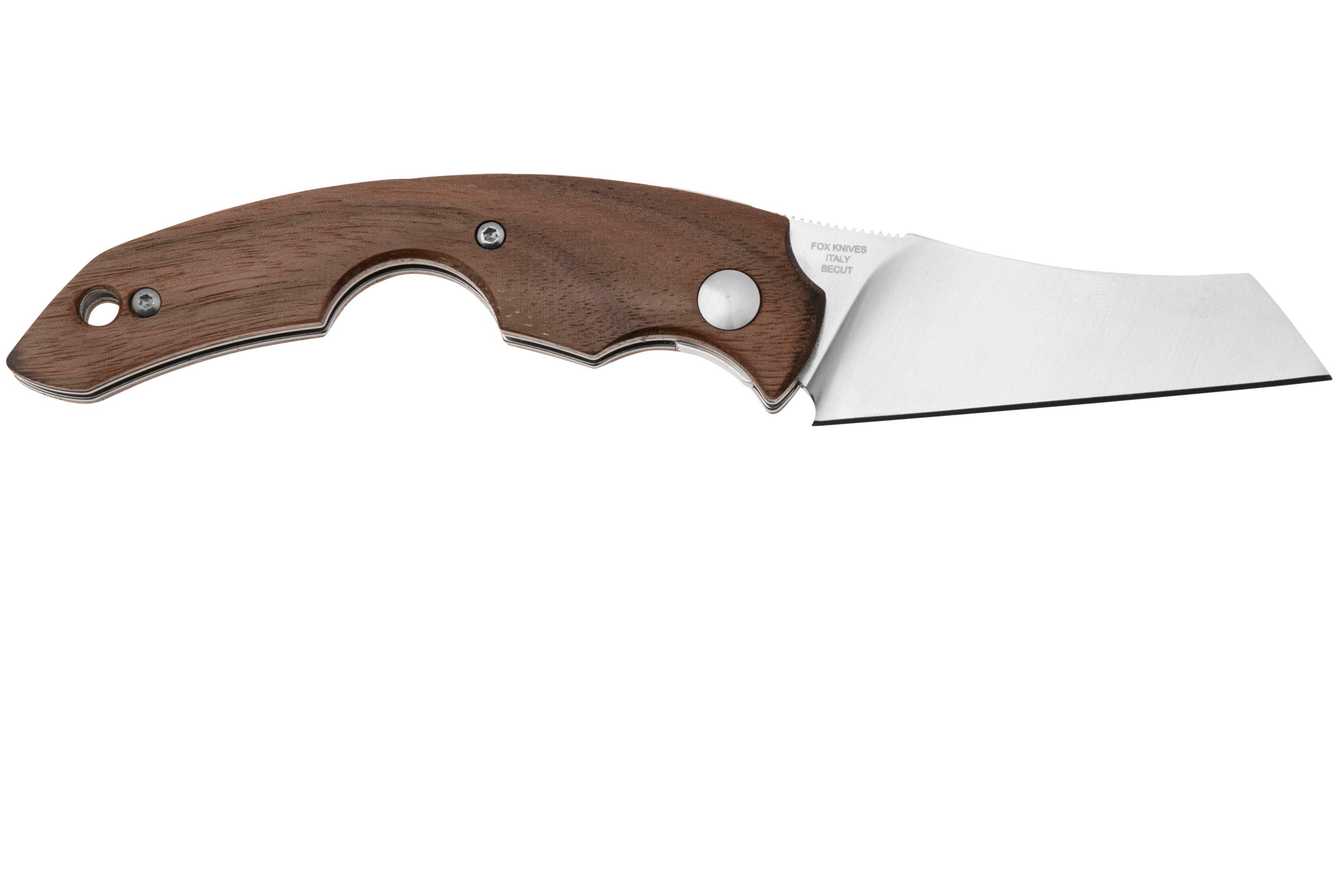 Fox Knives Virtus FX-541 WW, American Walnut Wood cigar-cutter knife ...