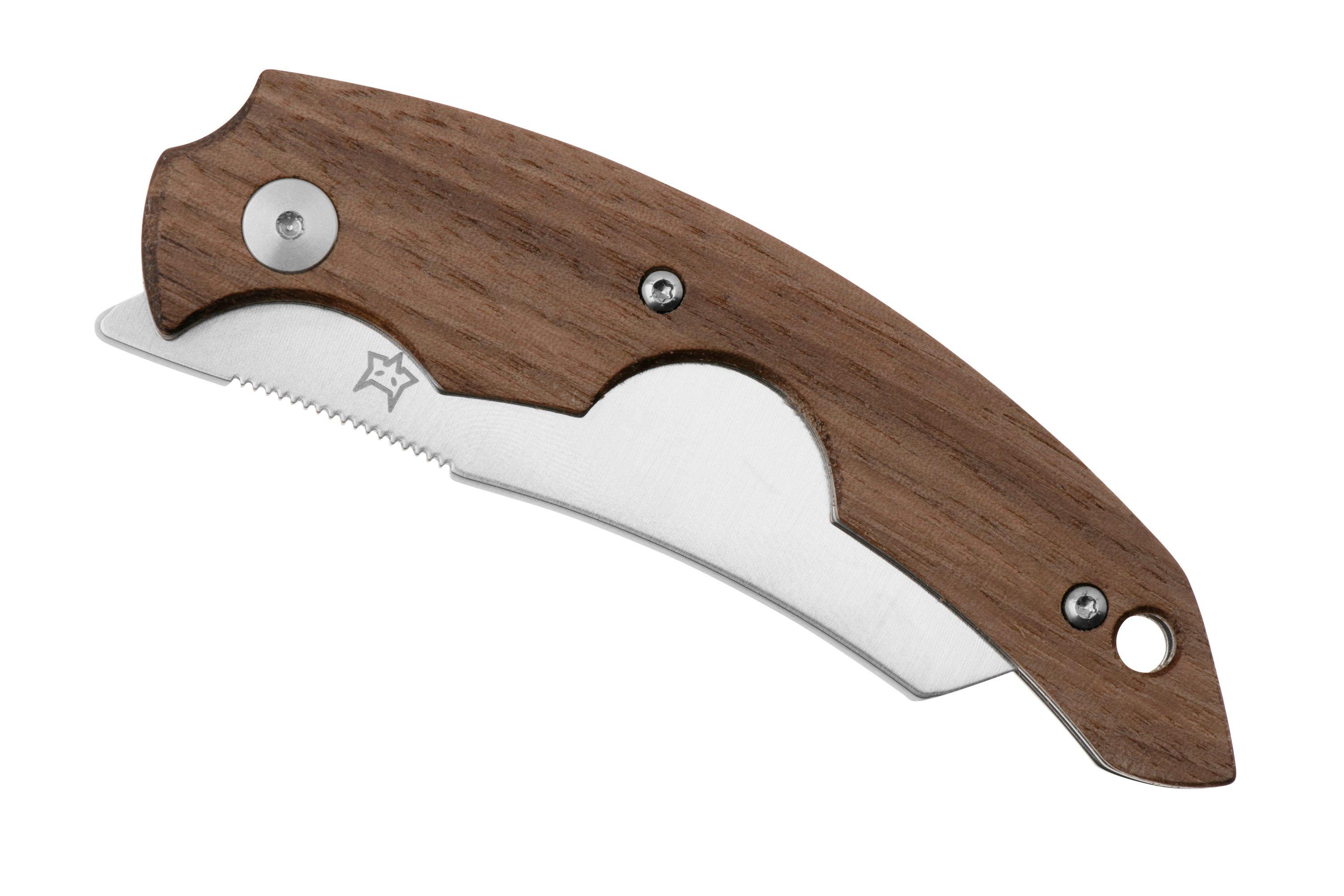 Fox Knives Virtus FX-541 WW, American Walnut Wood cigar-cutter knife ...