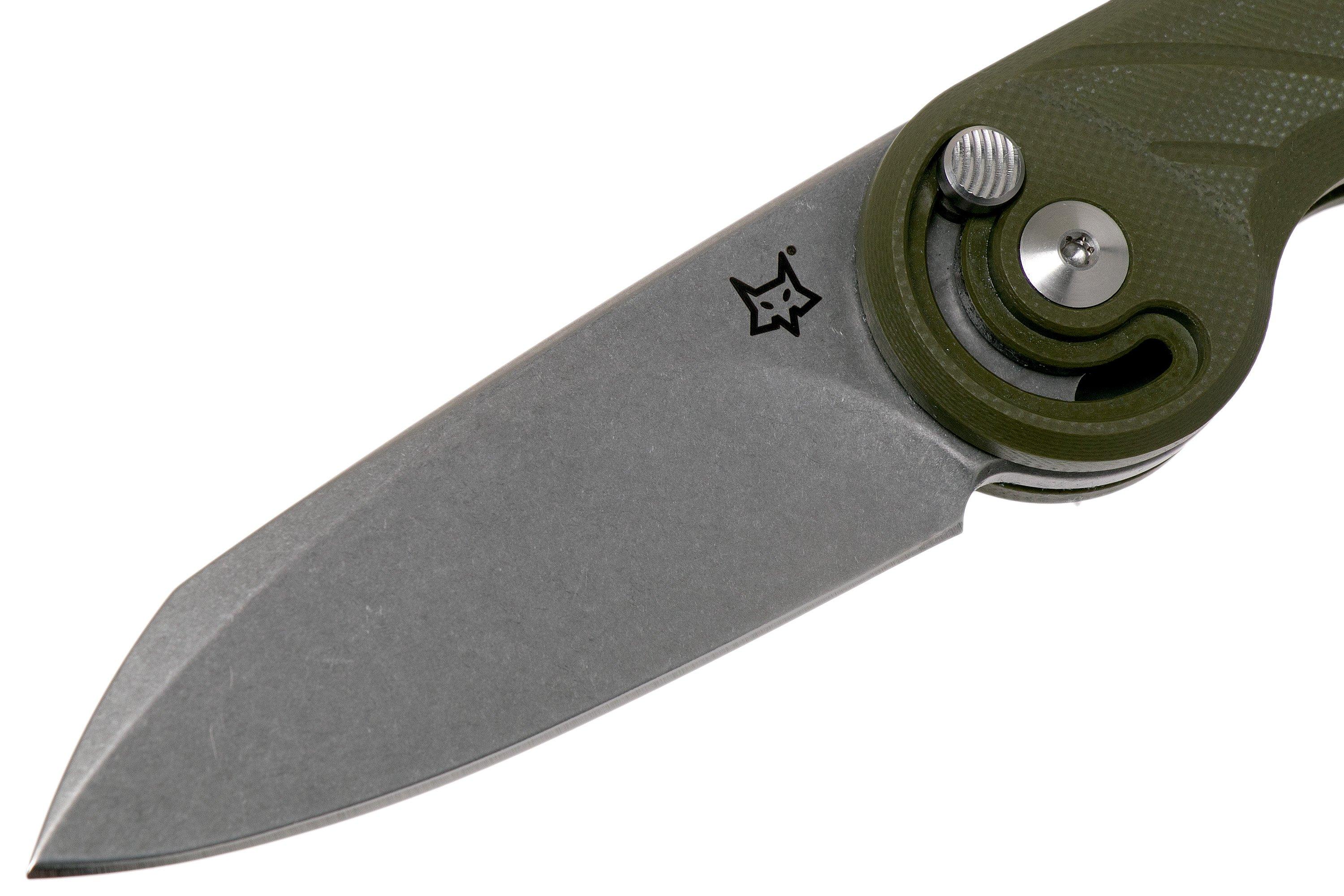 Fox Knives Radius FX-550 G10OD, OD-Green pocket knife | Advantageously ...