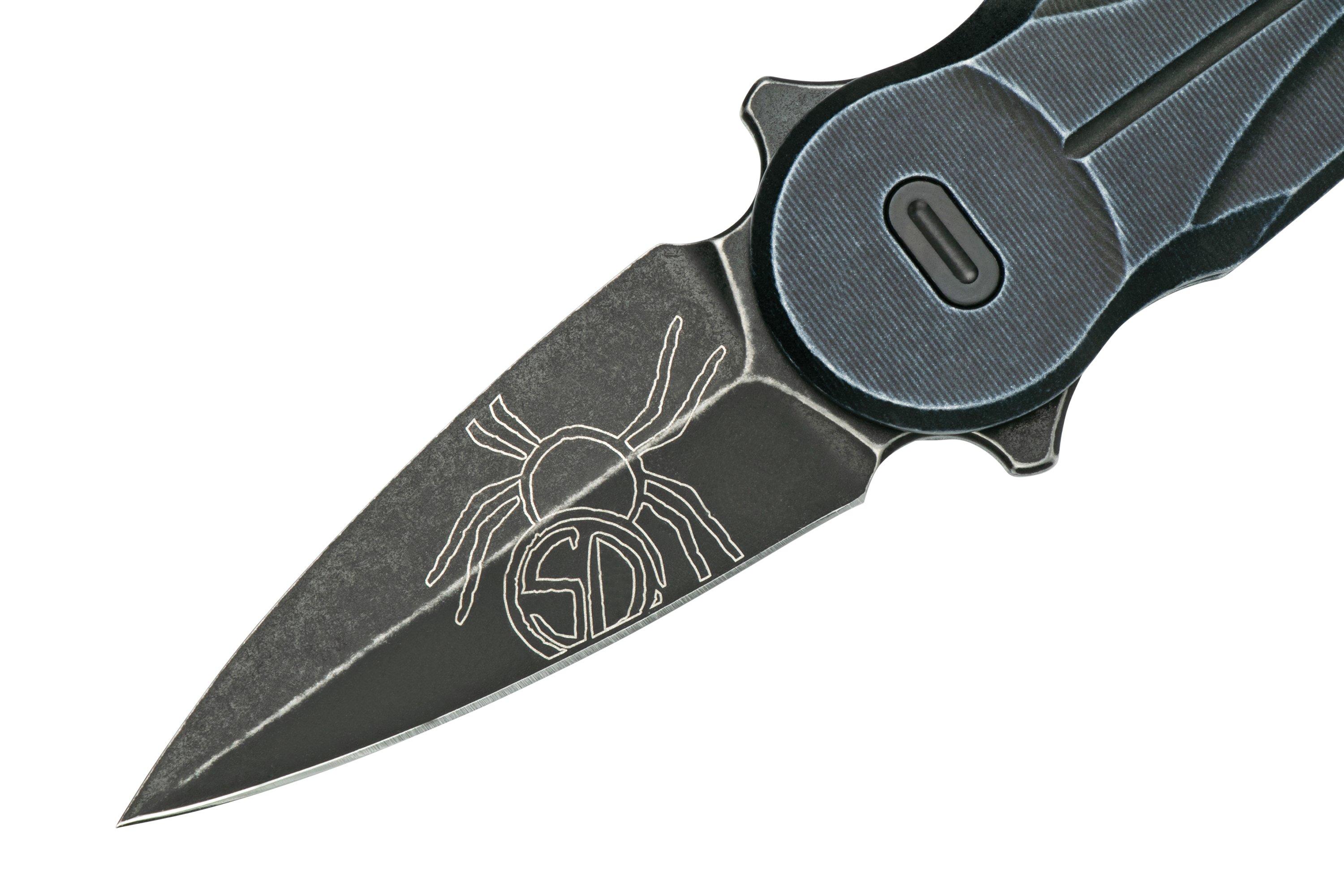 Fox Knives Saturn Black SW left-handed, FX-551 SX ALB pocket knife ...