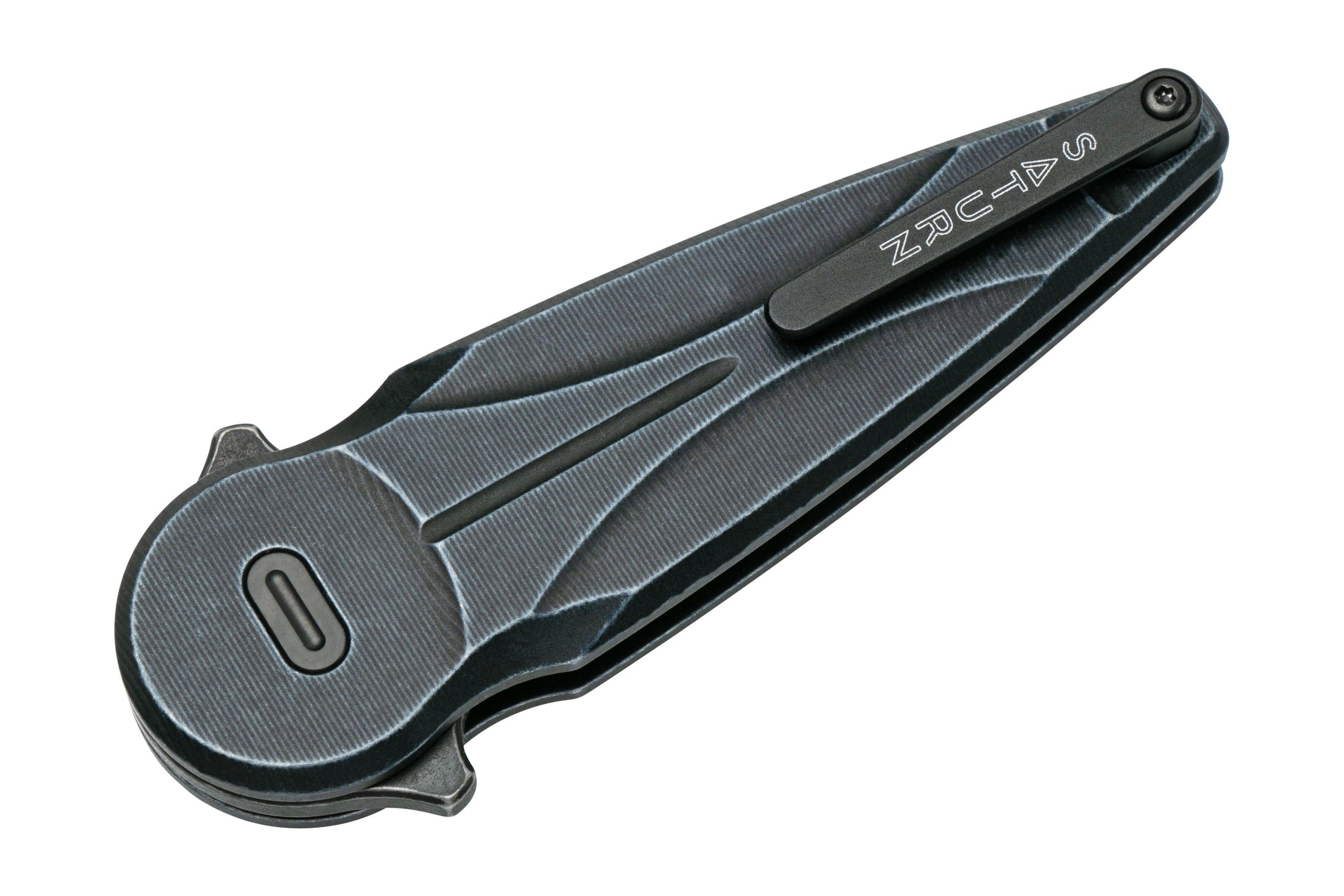 Fox Knives Saturn Black SW left-handed, FX-551 SX ALB pocket knife ...