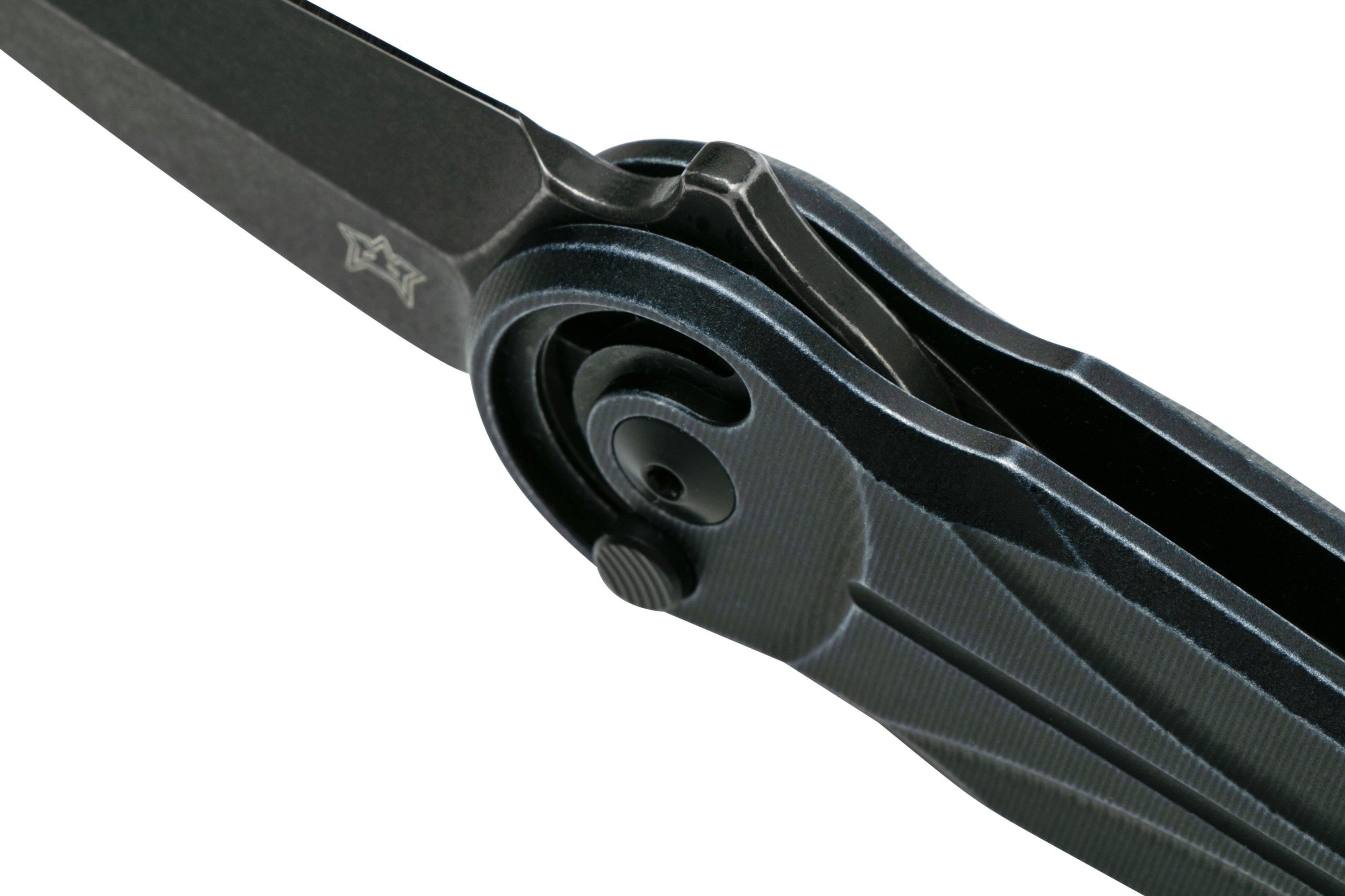 Fox Knives Saturn Black SW left-handed, FX-551 SX ALB pocket knife ...