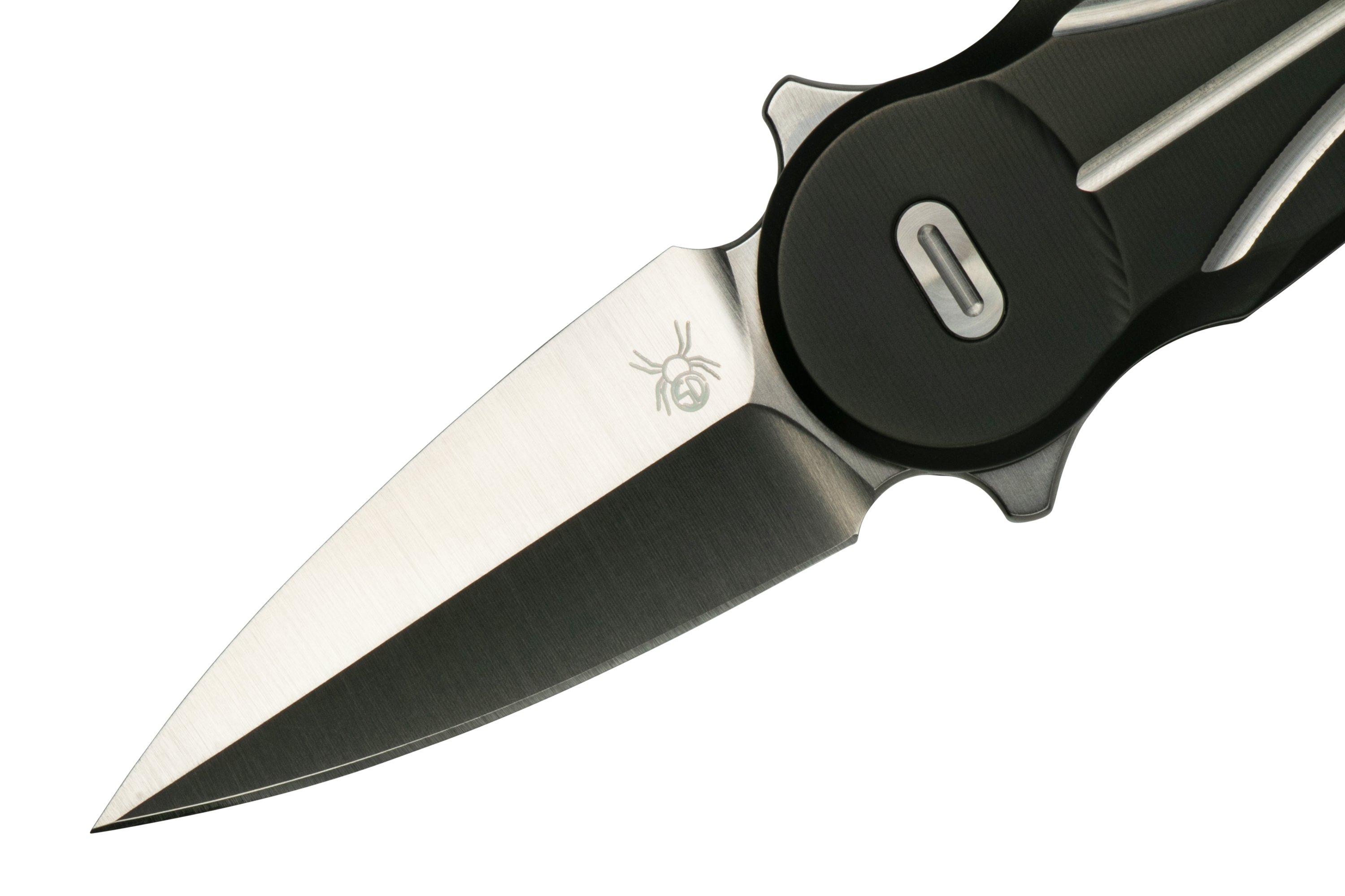 Fox Knives Saturn left-handed Satin Titanium PVD, FX-551 SX Ti pocket ...