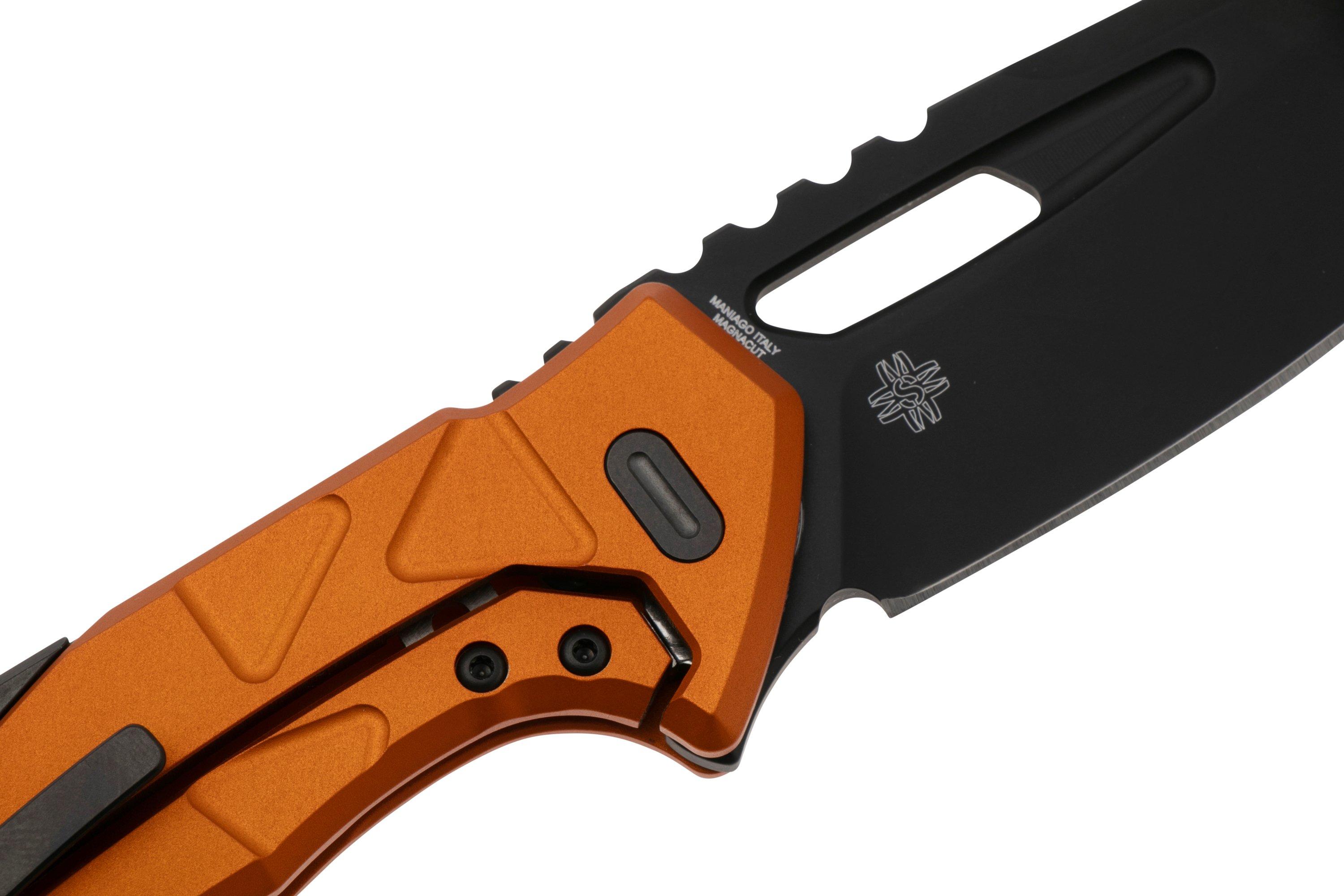 Fox Chronos FX-552-ALBOR PVD Magnacut, Orange Aluminium, zakmes, Stefan ...