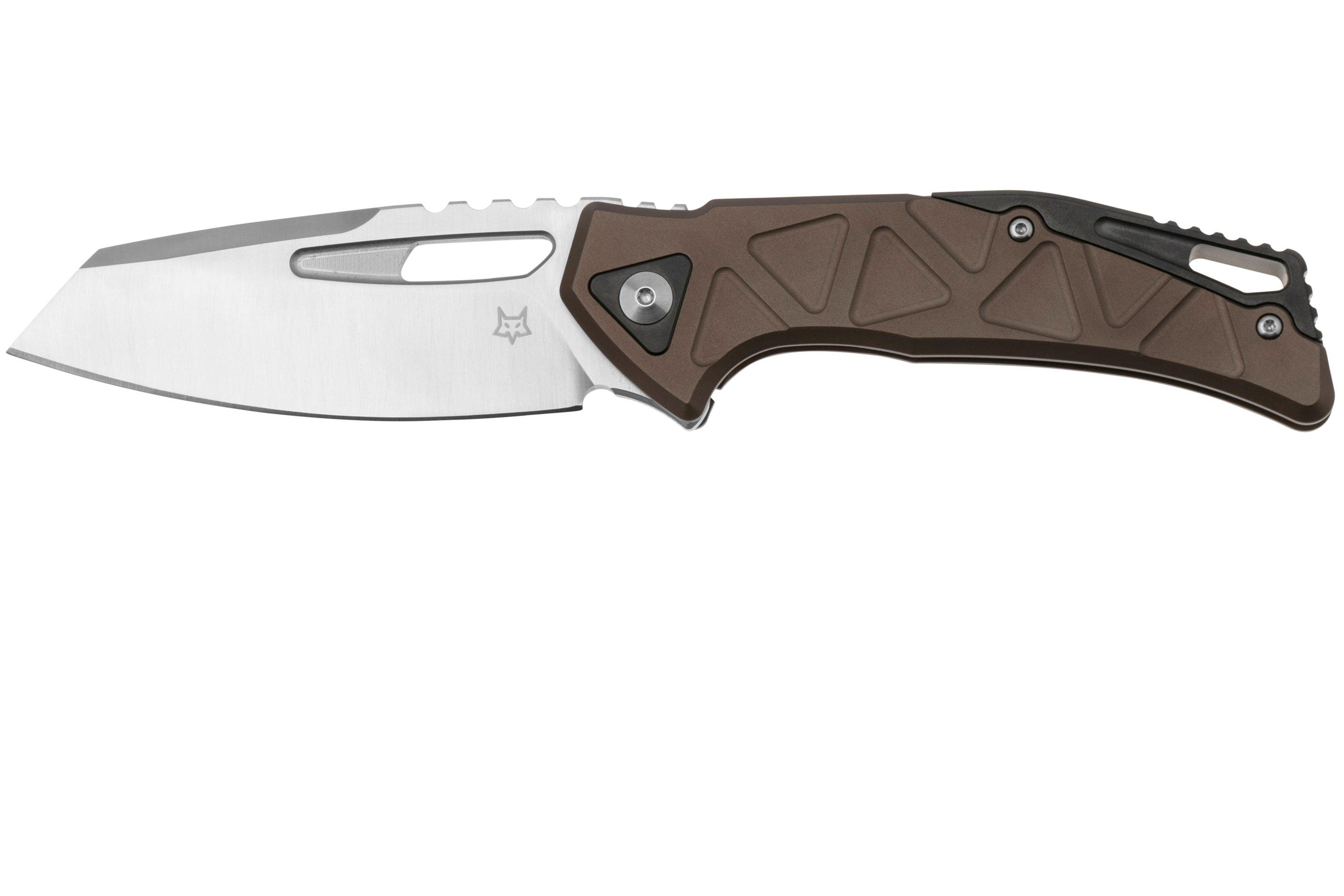 Fox Chronos FX-552-ALBR Magnacut, Bronze Aluminium, zakmes, Stefan Merk ...