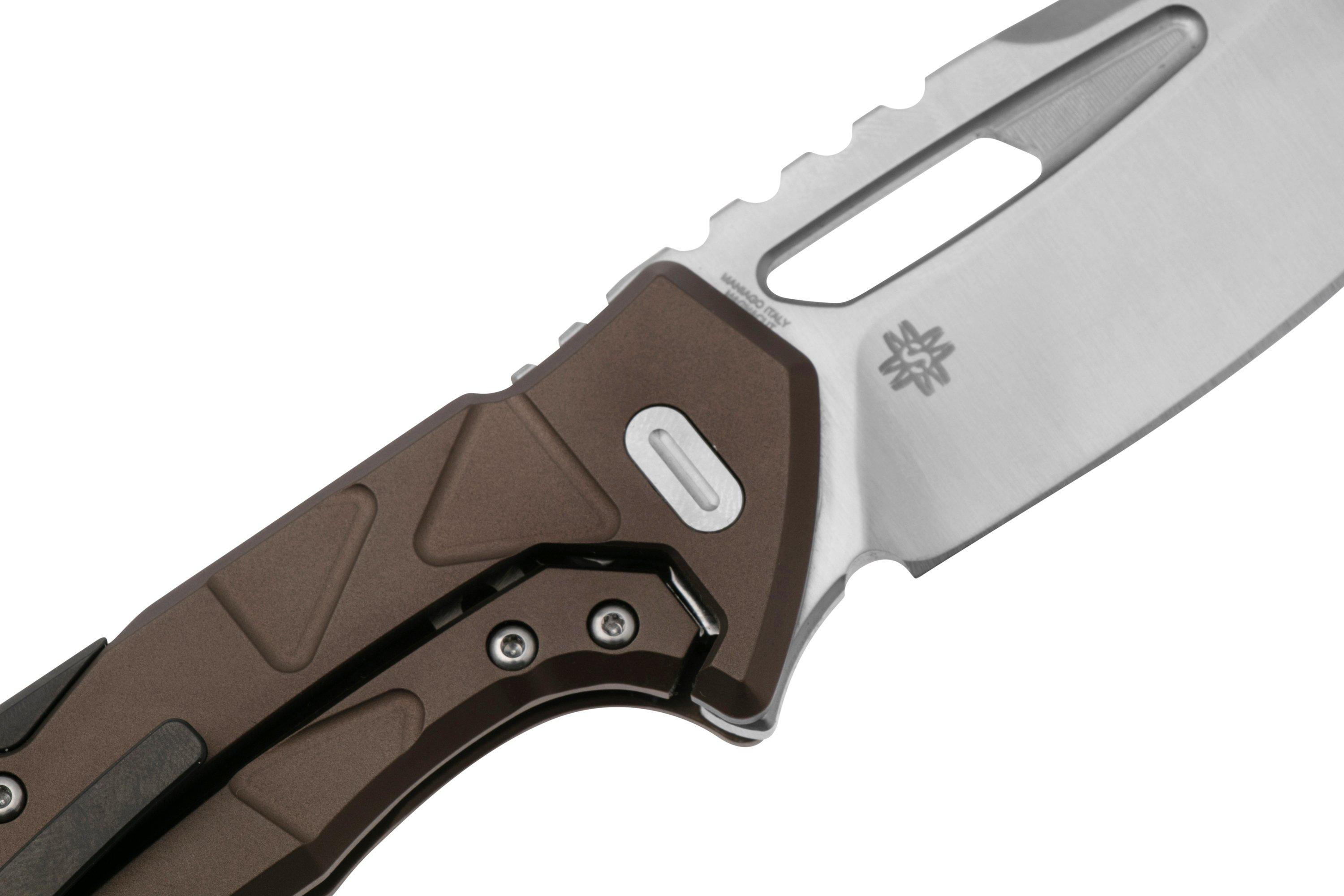 Fox Chronos FX-552-ALBR Magnacut, Bronze Aluminium, zakmes, Stefan Merk ...