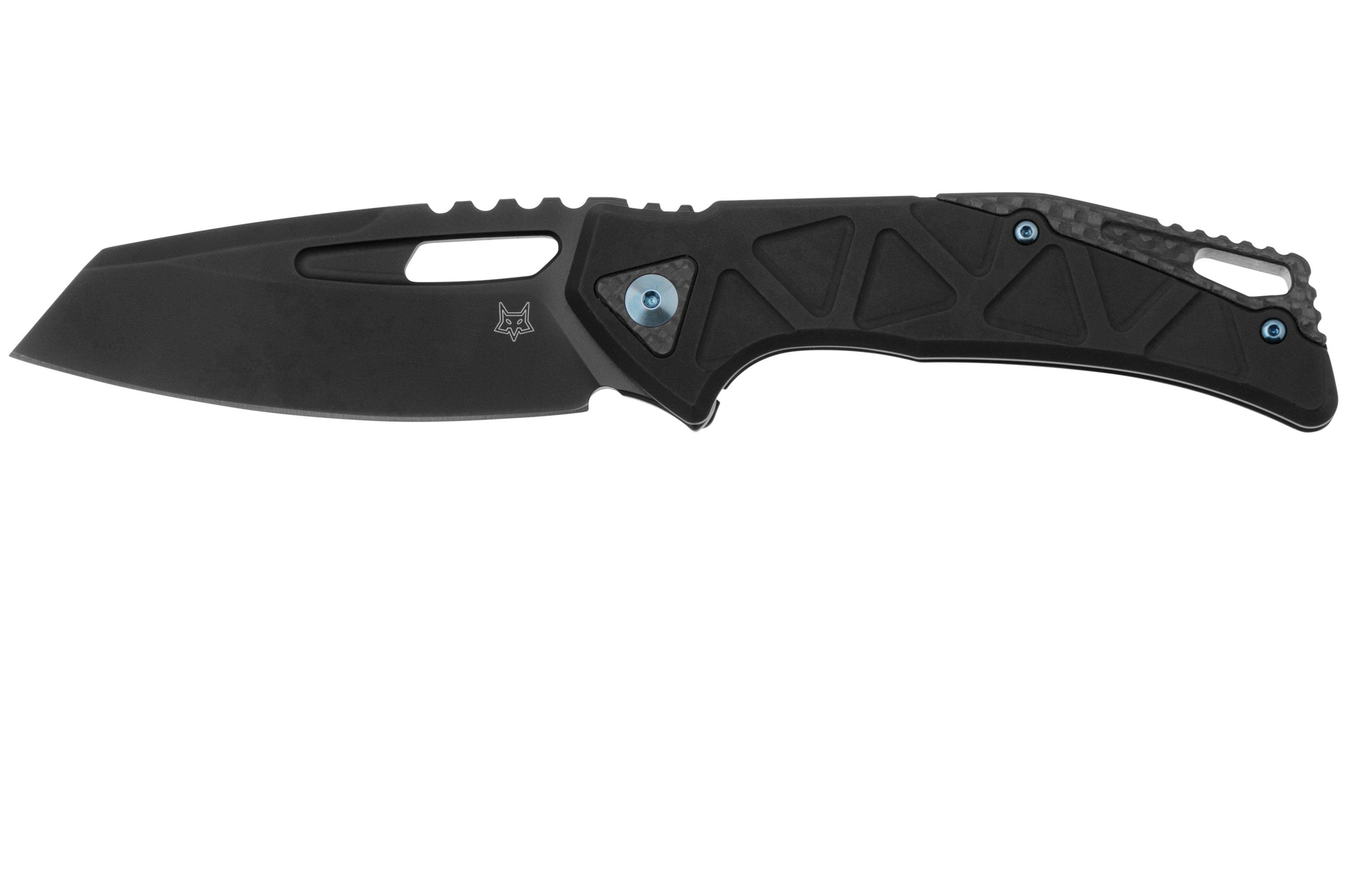 Fox Chronos FX-552-AL PVD Magnacut, Black PVD Aluminium, pocket knife ...
