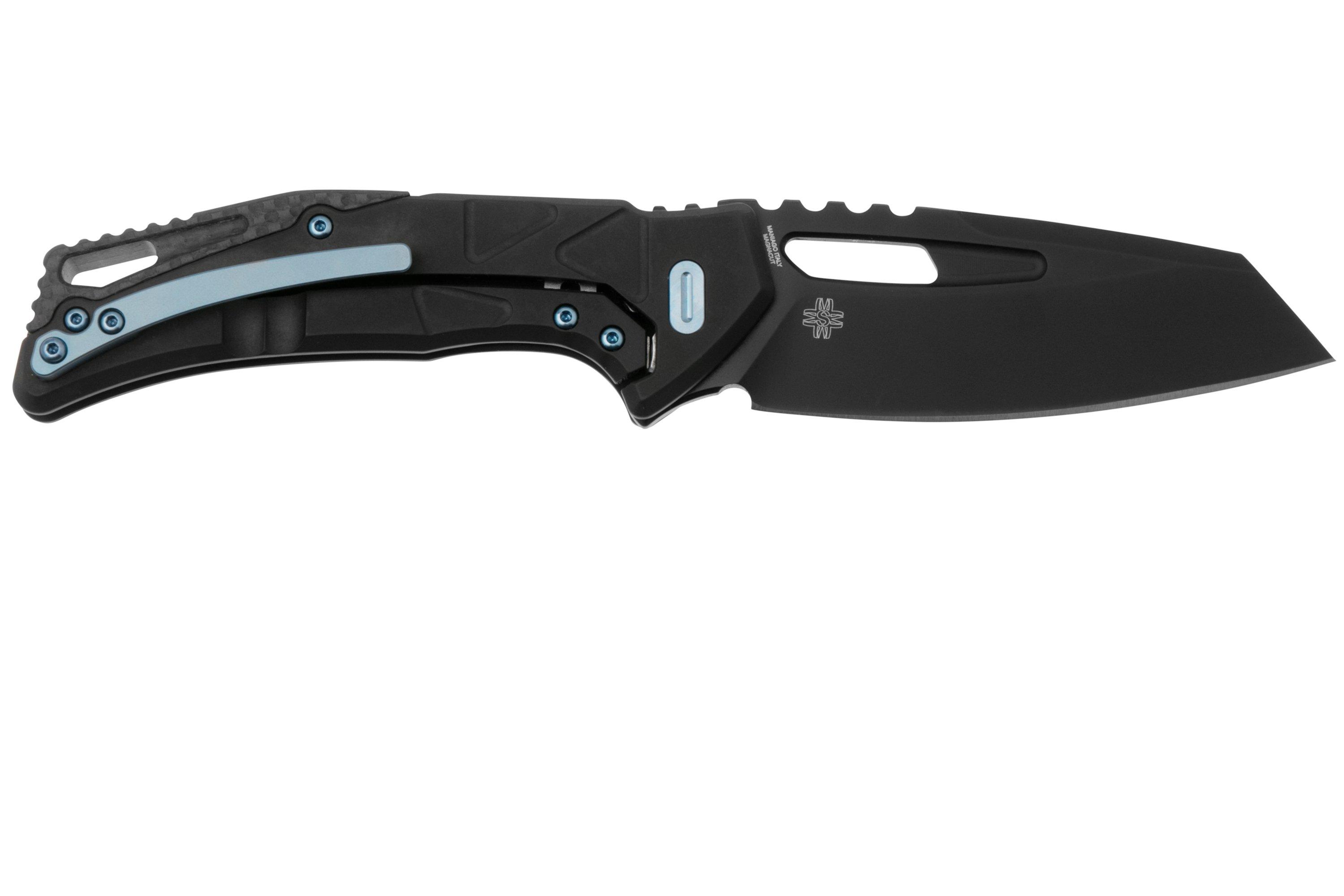 Fox Chronos FX-552-AL PVD Magnacut, Black PVD Aluminium, pocket knife ...