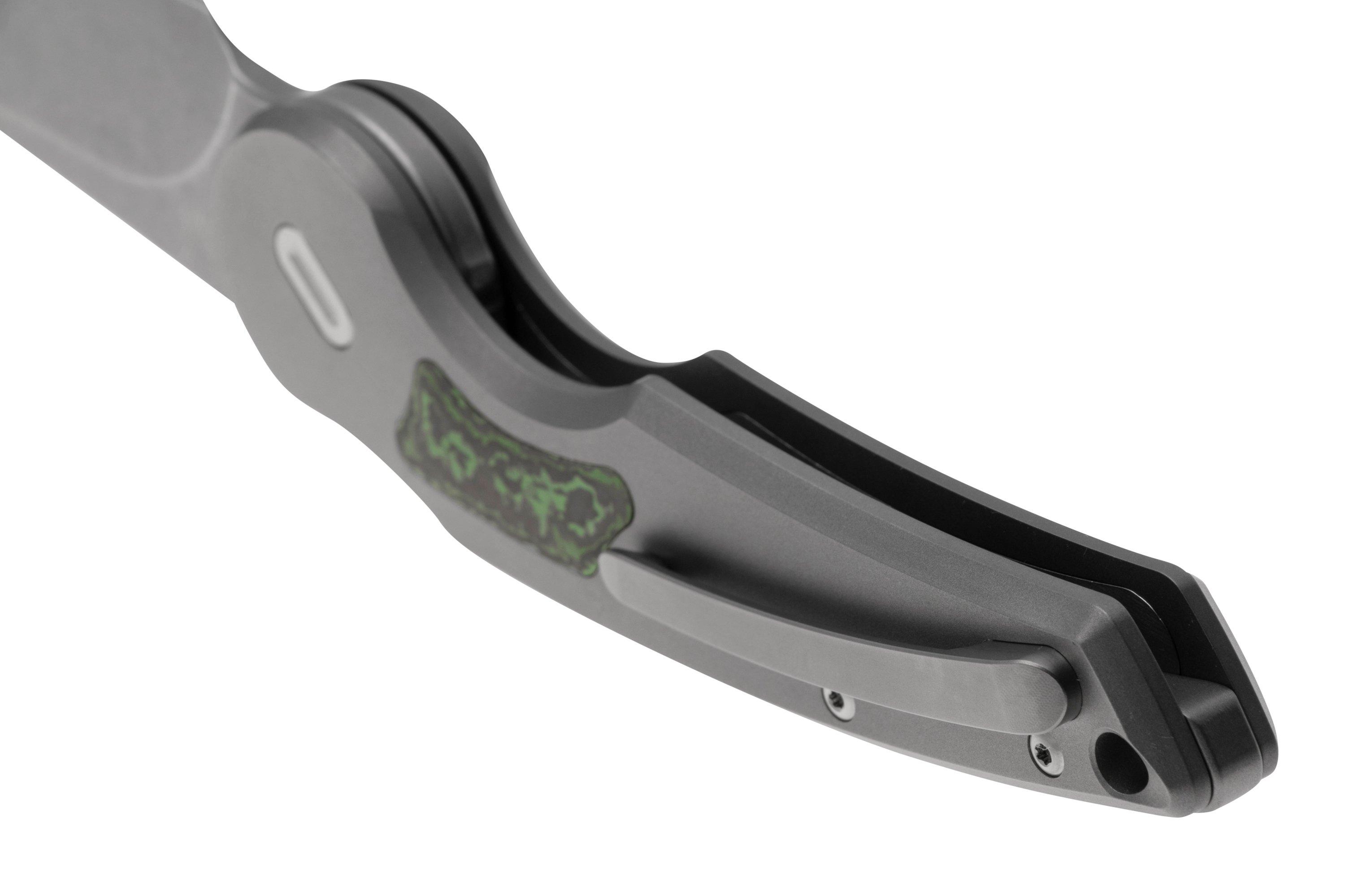 FOX Knives Jupiter FX-555-TICF M390 Acid Stonewashed, Titanium ...