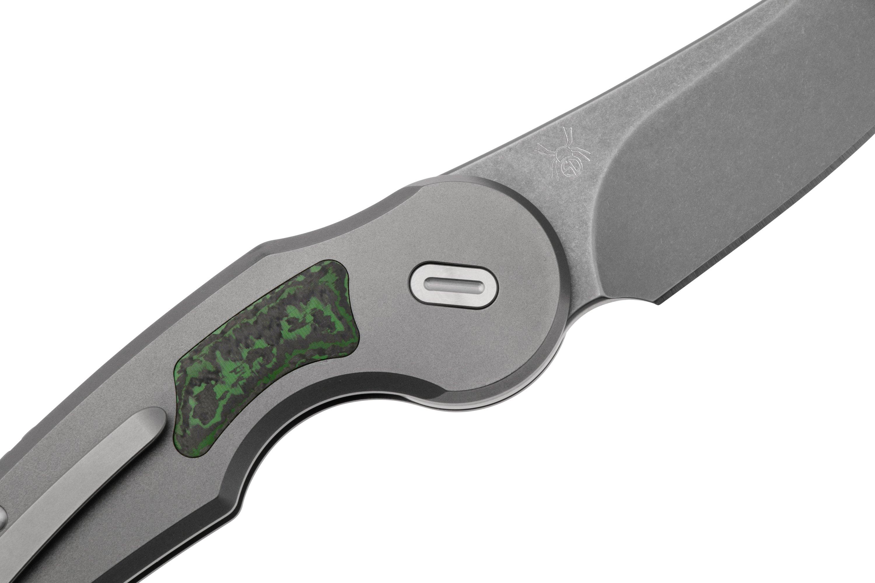 FOX Knives Jupiter FX-555-TICF M390 Acid Stonewashed, Titanium ...