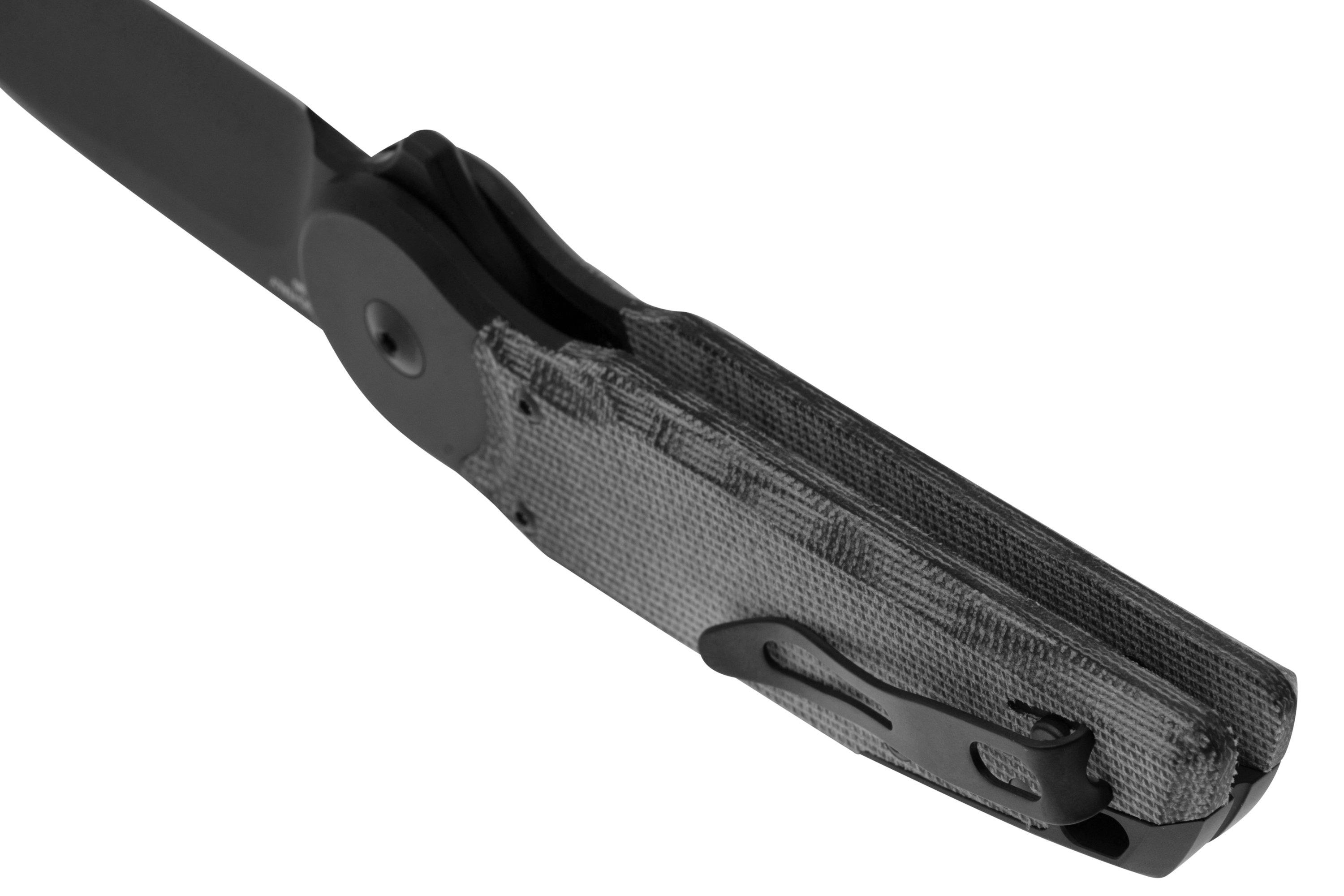 Fox Metamorphosis FX-556-A2 M390 PVD Sheepsfoot, Black Micarta, PVD ...