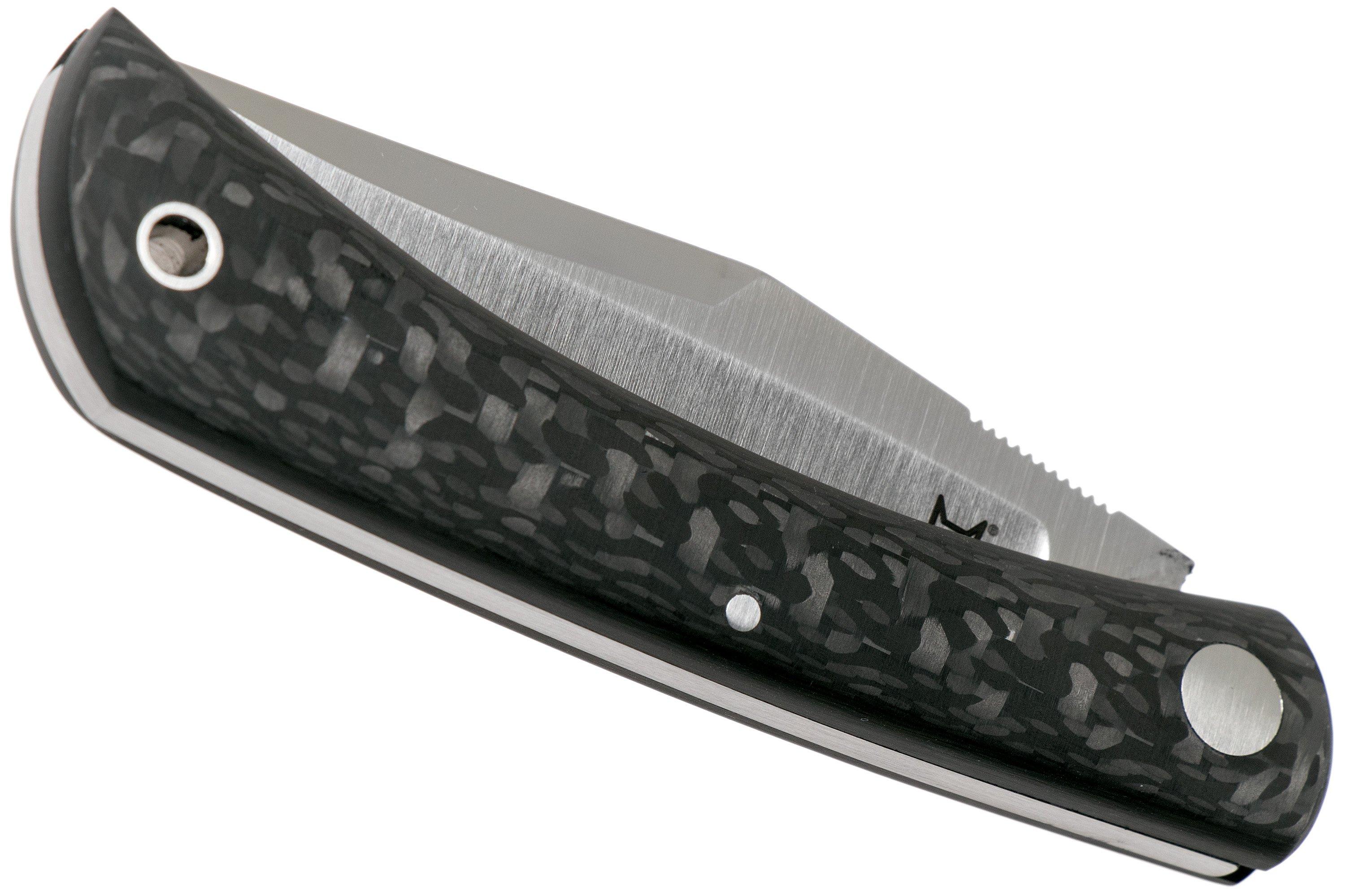Fox Knives Libar FX-582CF Carbon fibre slipjoint pocket knife ...