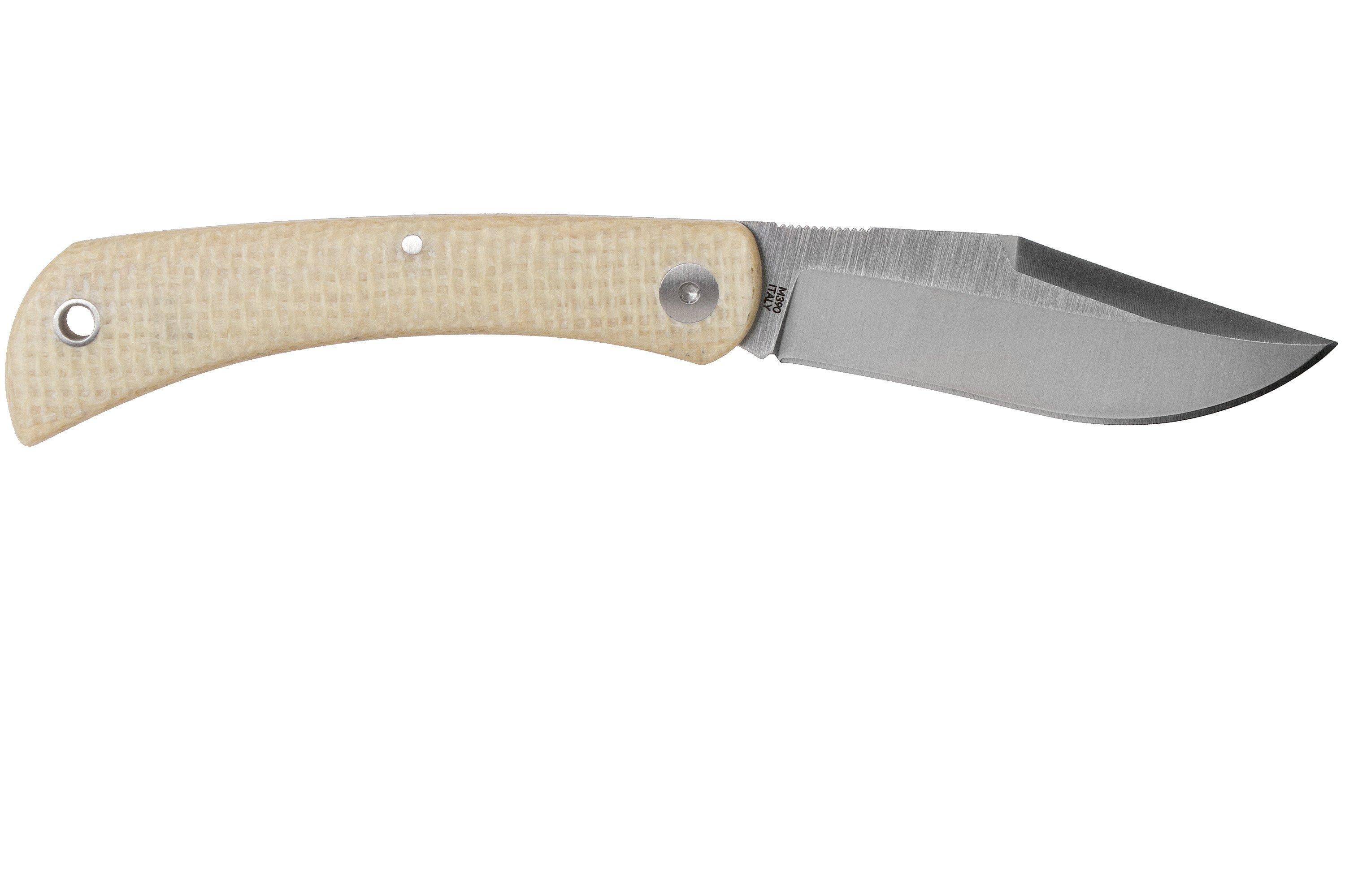Fox Knives Libar, M390, Micarta FX-582MI pocket knife | Advantageously ...
