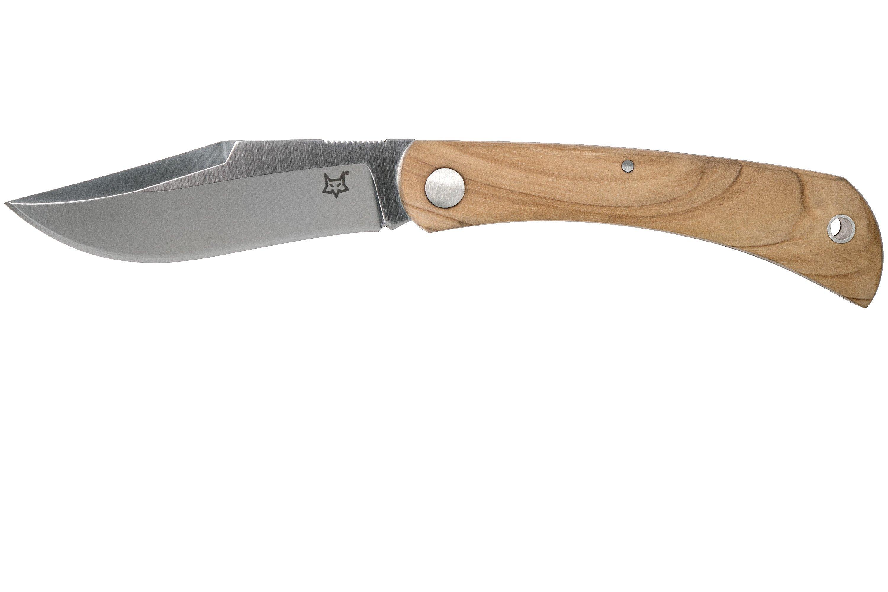 Fox Knives Libar FX-582OL Olive slipjoint pocket knife | Advantageously ...