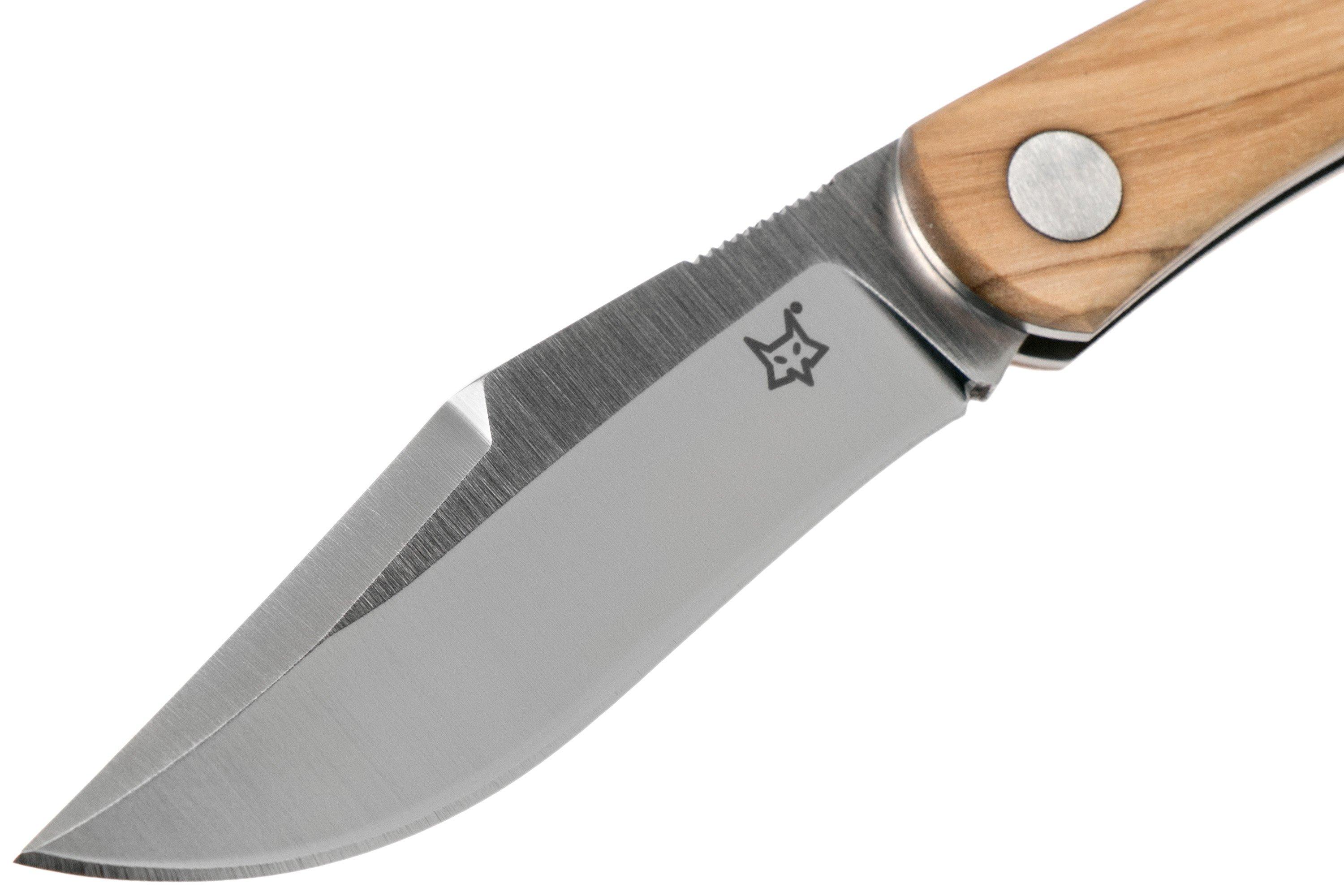 Fox Knives Libar FX-582OL Olive slipjoint pocket knife | Advantageously ...