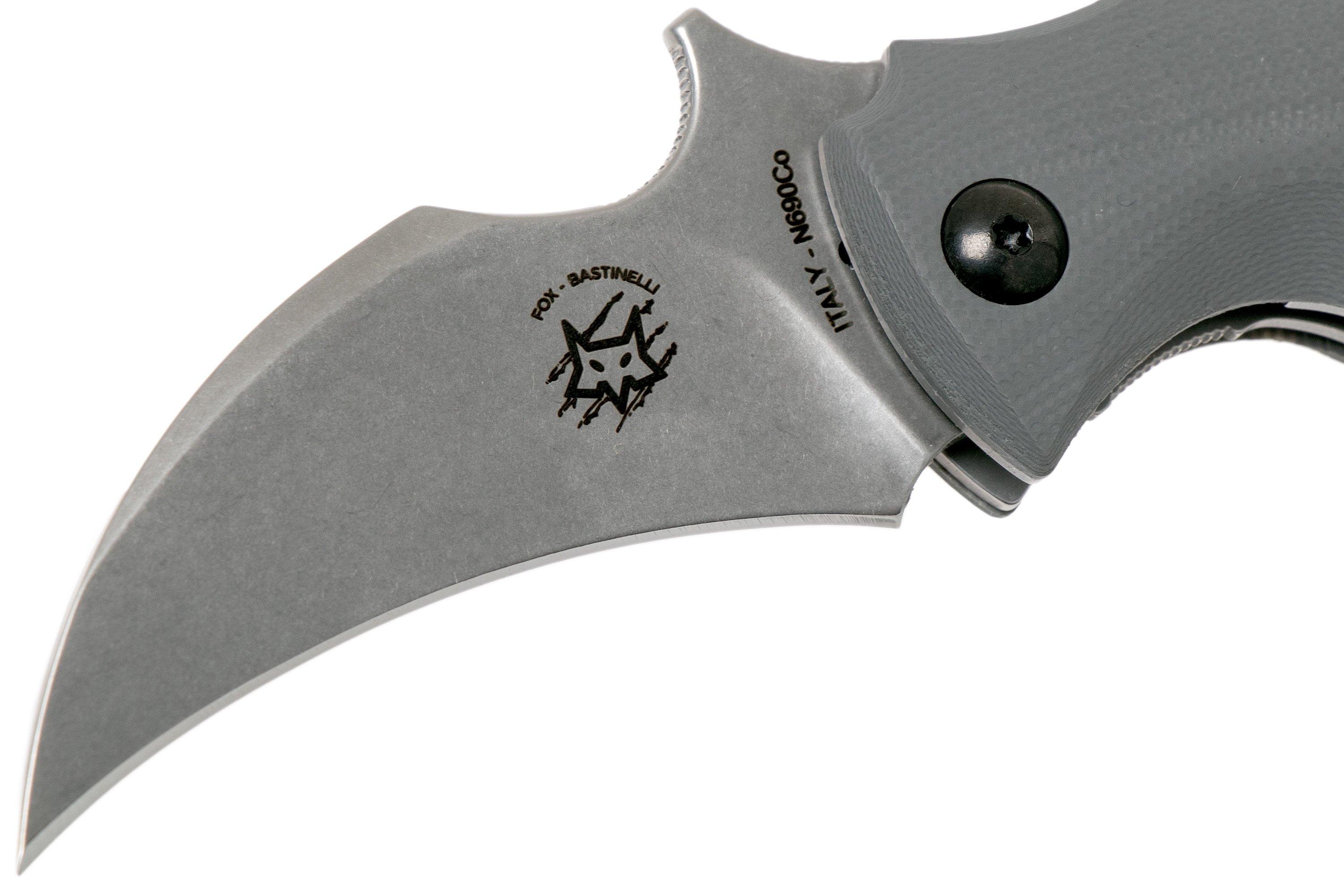 Fox Knives Black Bird FX-591SW karambit knife, Bastinelli design ...