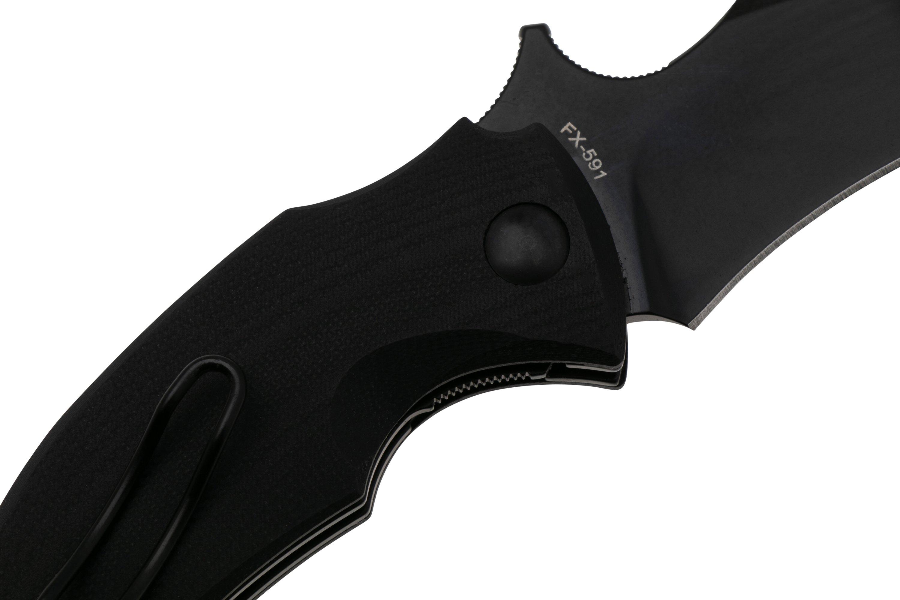 Fox Black Bird Bastinelli Fx 591 Black Karambit Advantageously