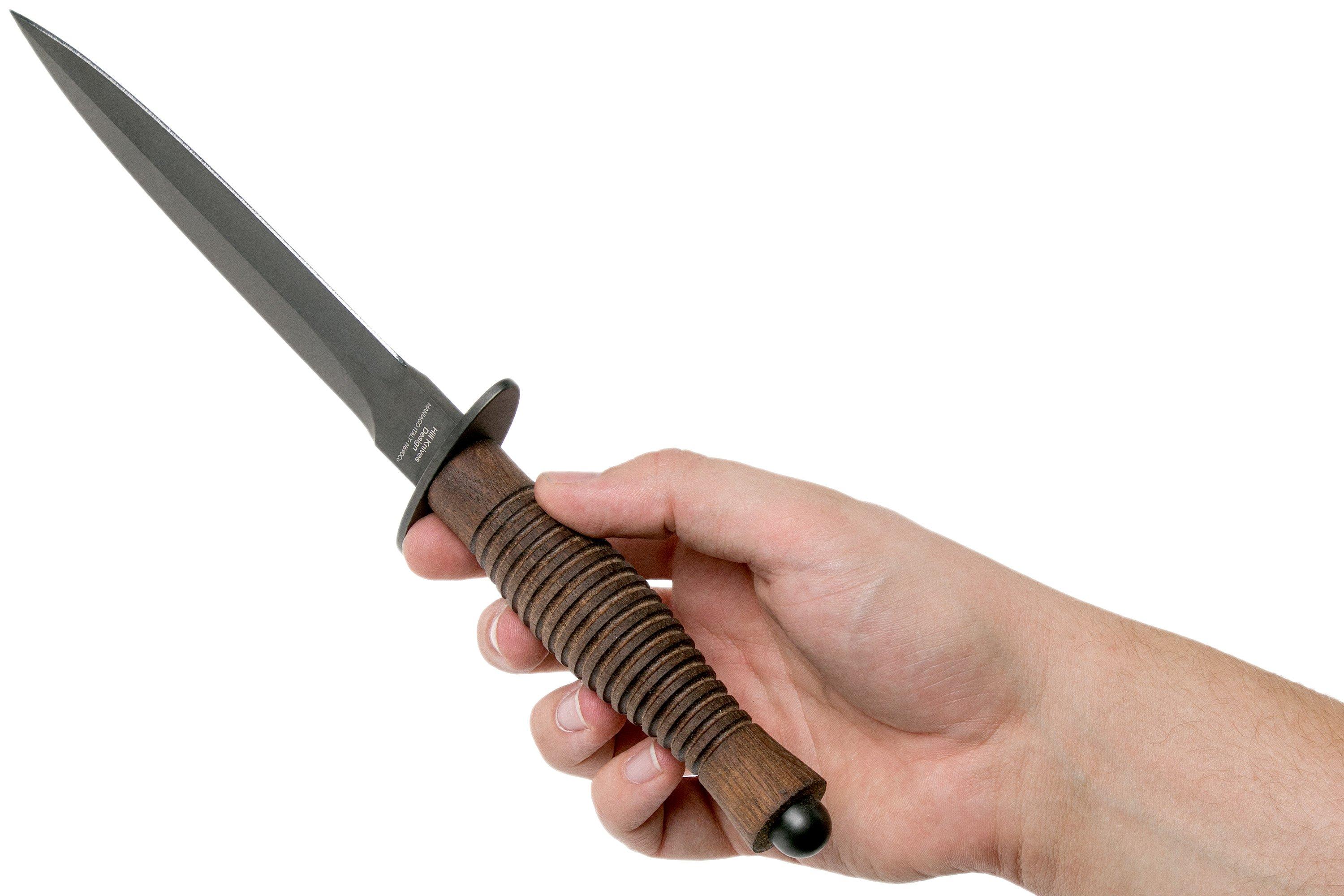 Fox Fairbairn Sykes FX-592WAF Wallnut Handle, Hill Knives design ...