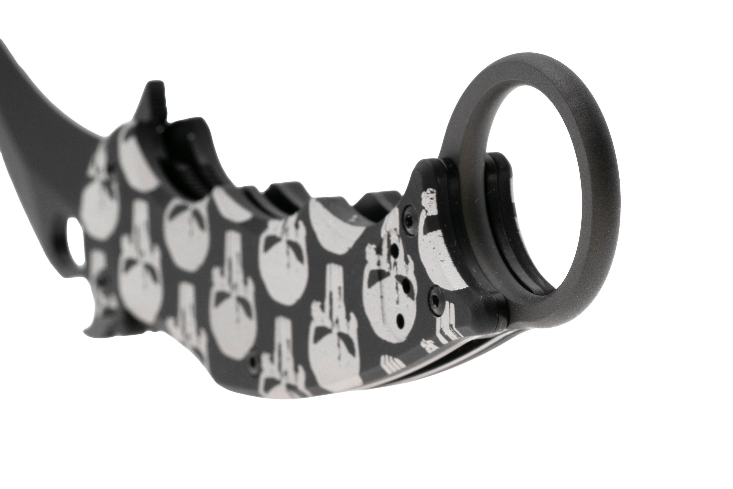 Fox FX-599 ALB-5 Skull Pattern, Black Idroglider Böhler N690Co ...