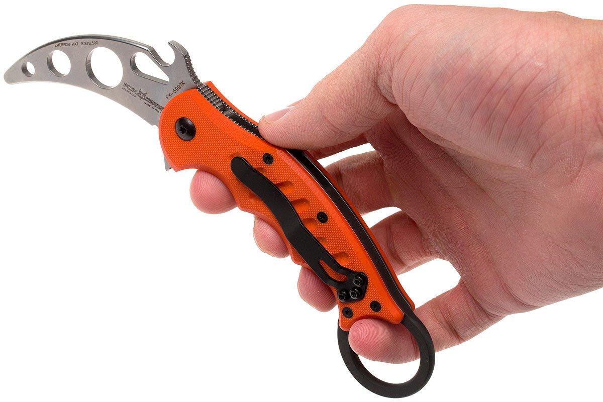 Fox FKMD Folding Training Karambit FX-599 TK dummy-zakmes | Voordelig ...