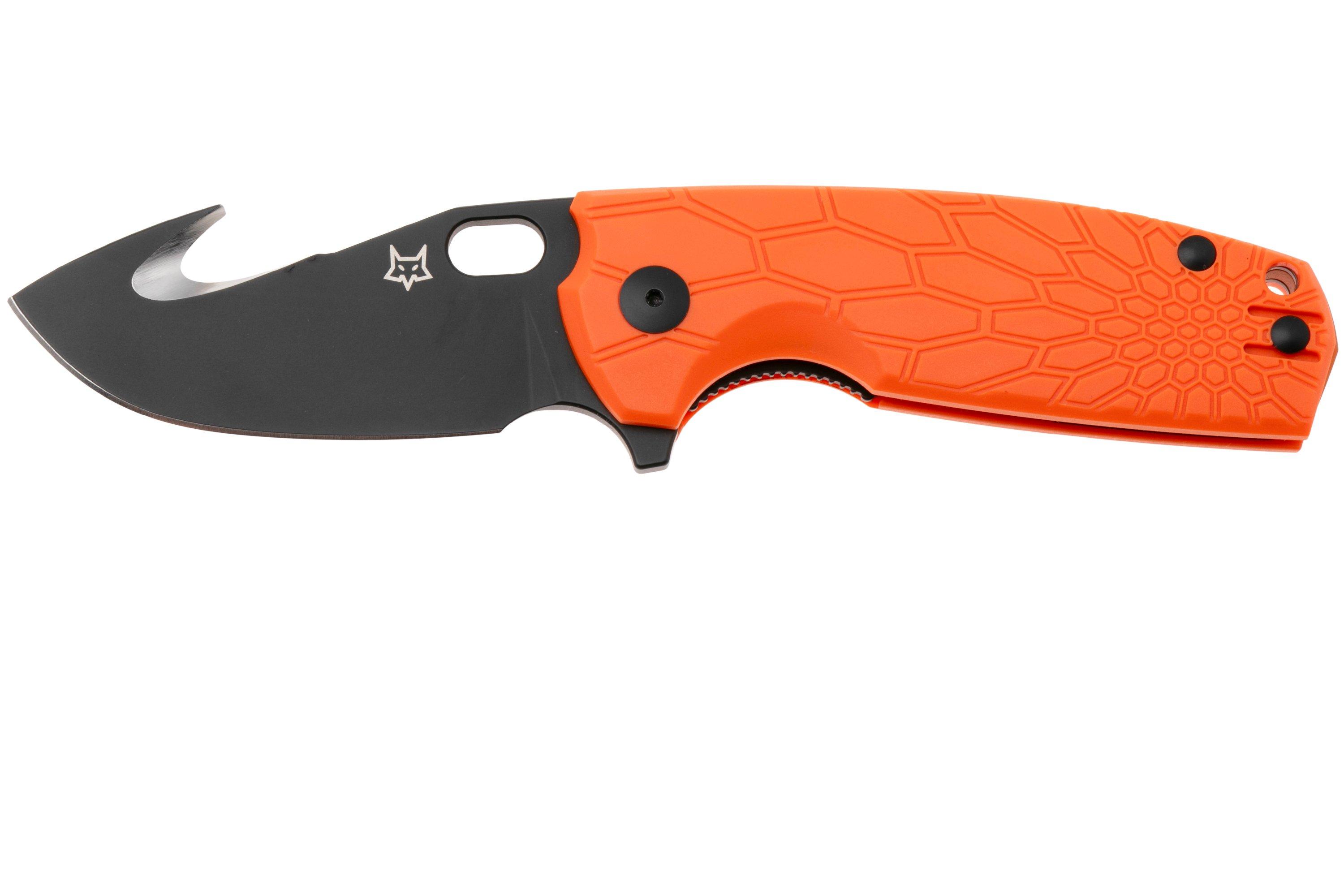 Fox Vox Core Hunter FX-624 OR, PVD Becut, Orange FRN, pocket knife ...