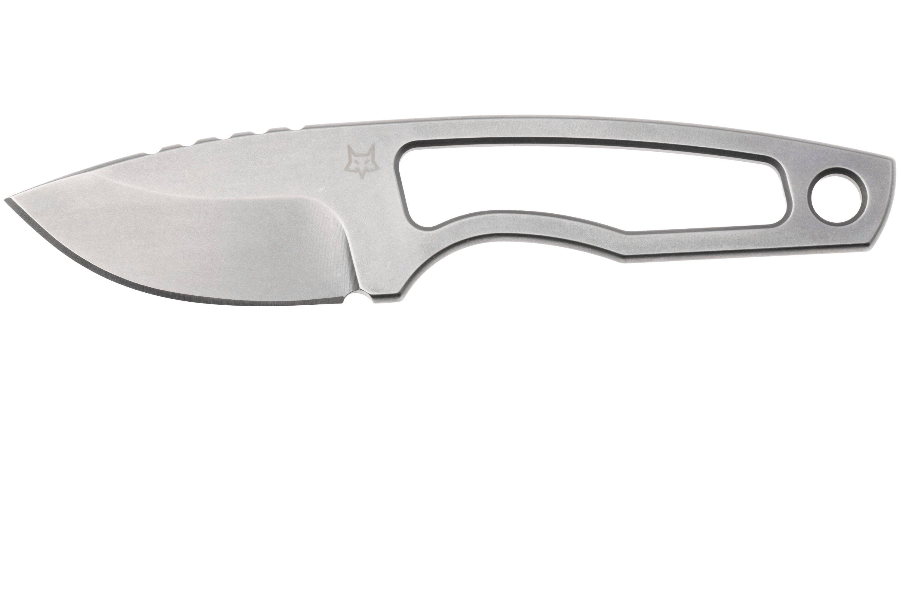 Fox Knives KS Short FX-626, Stone Washed Niolox neck knife, GZ Tactical ...