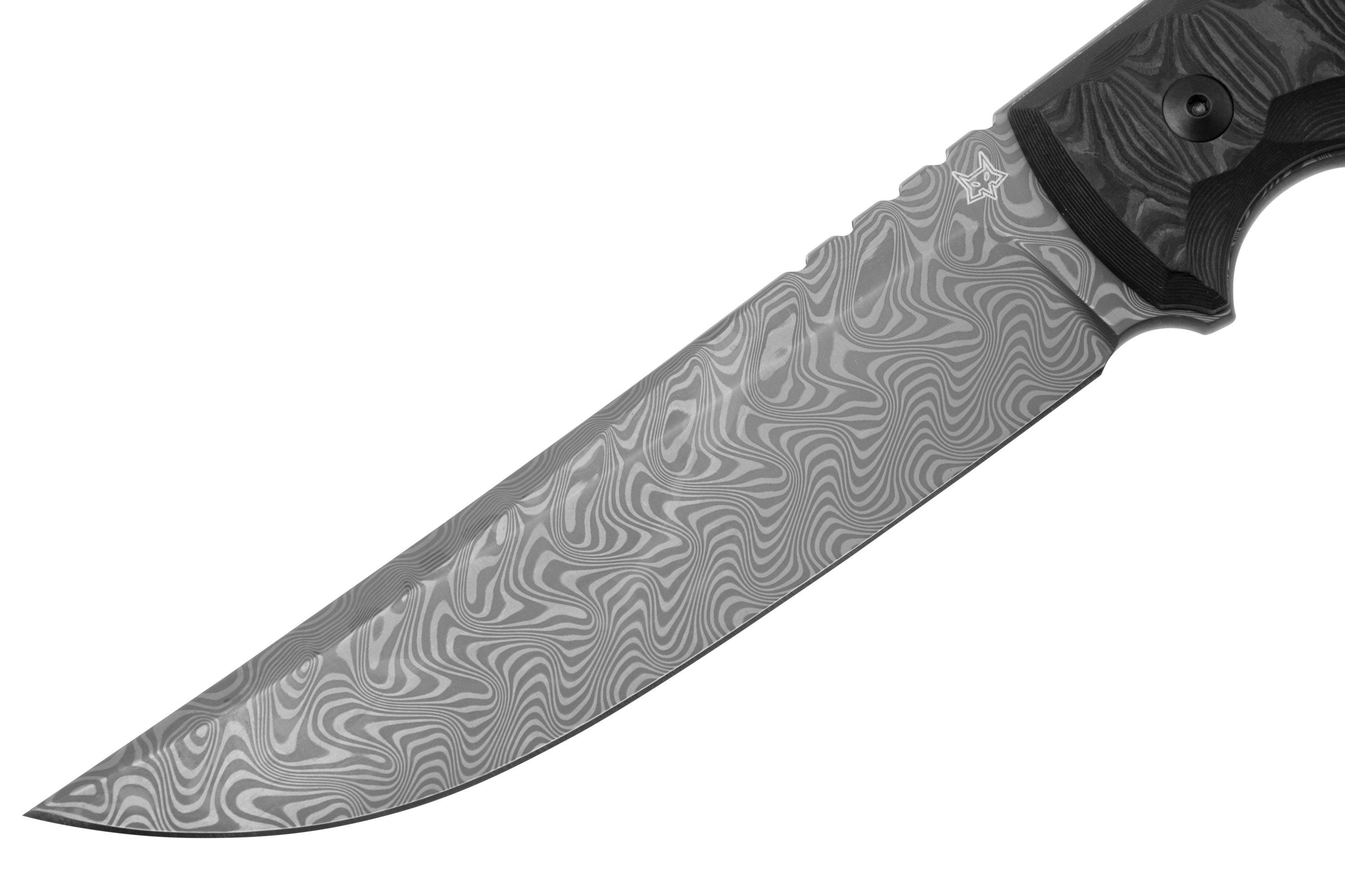 Fox Knives Ryu FX-634-DCFB, Balbachdamast Herringbone, Black Camo ...