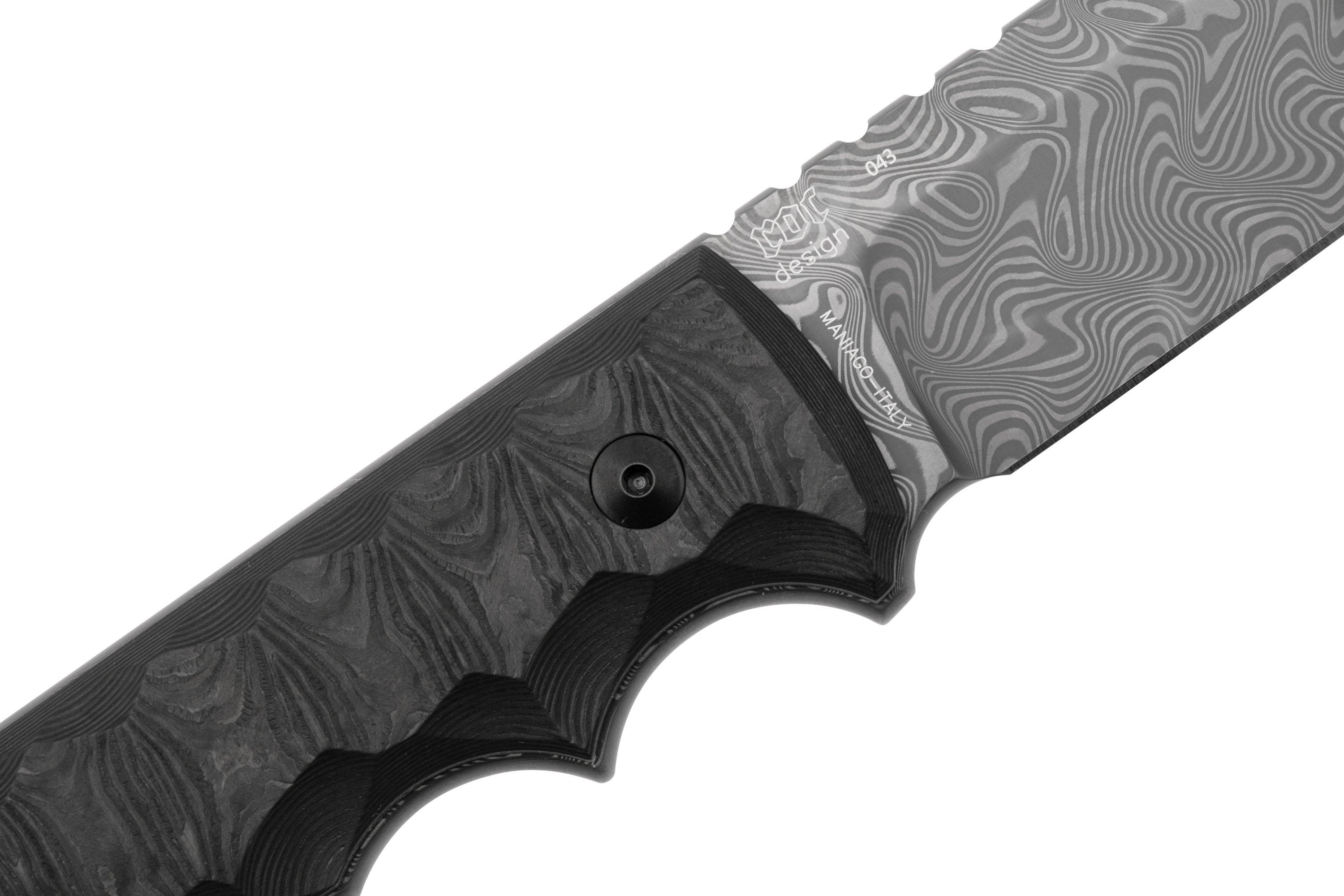 Fox Knives Ryu FX-634-DCFB, Balbachdamast Herringbone, Black Camo ...