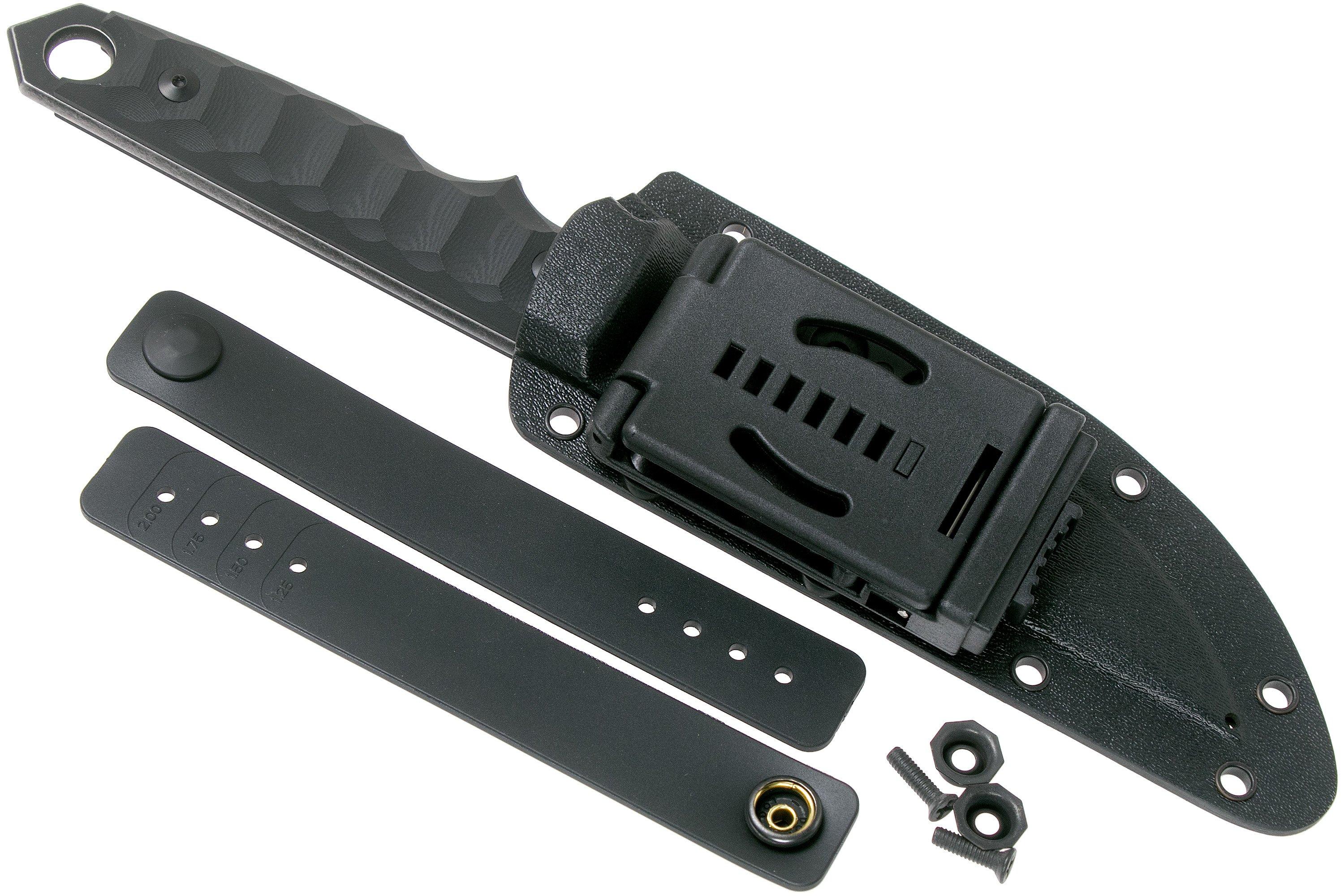 Fox Knives Ryu FX-634 Black G10, fixed knife, Black Roc Knives design ...